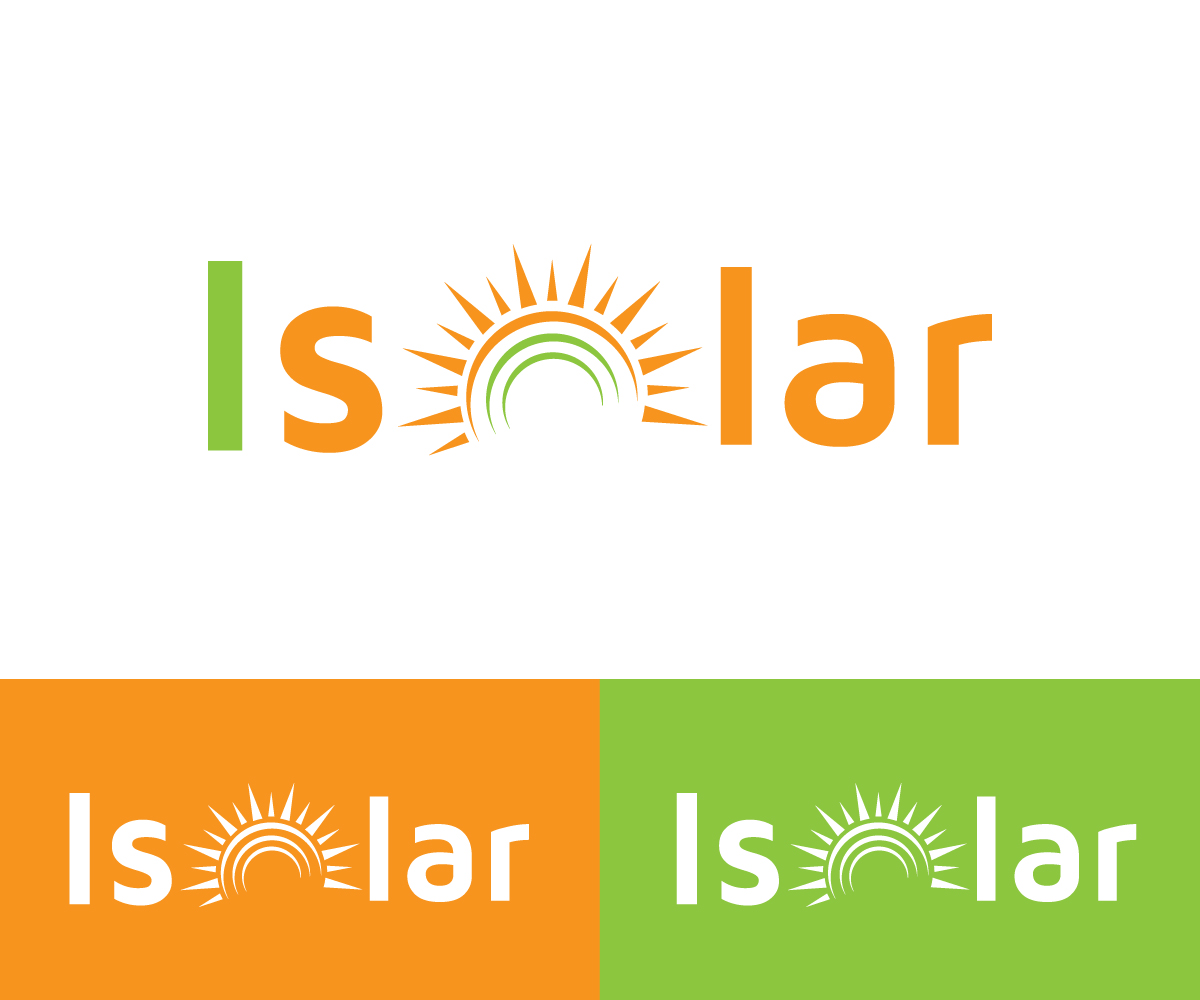 Elegant, Playful Logo Design for isolar by design new | Design #21719648