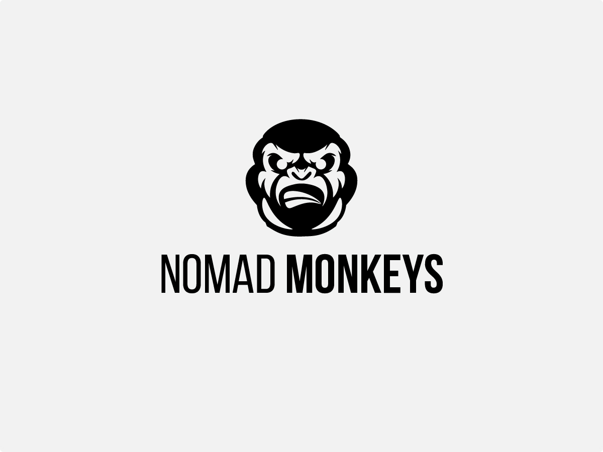 Logo Design for Nomad Monkeys by Yesternight Studios | Design #21745963