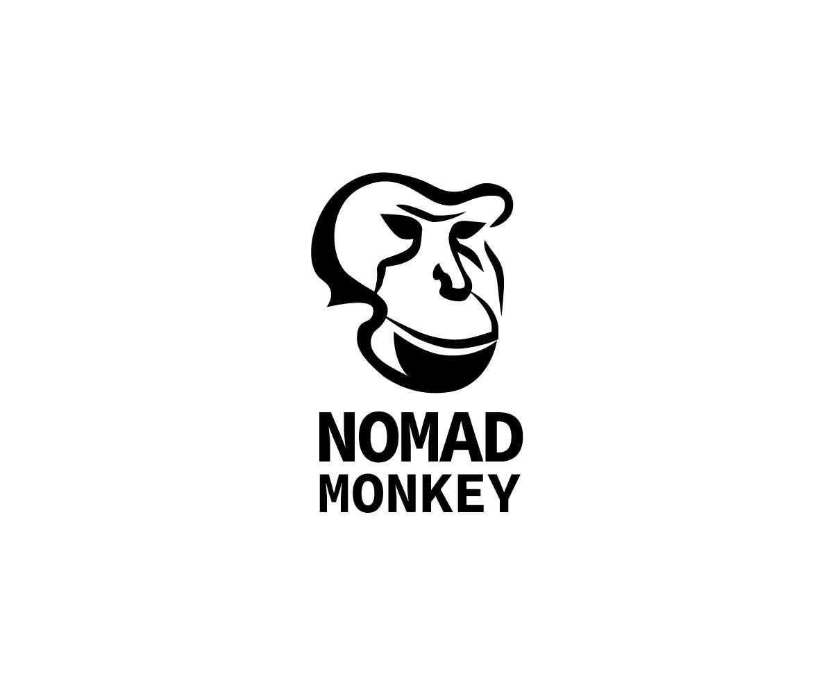 Logo Design for Nomad Monkeys by LemonV | Design #21732967