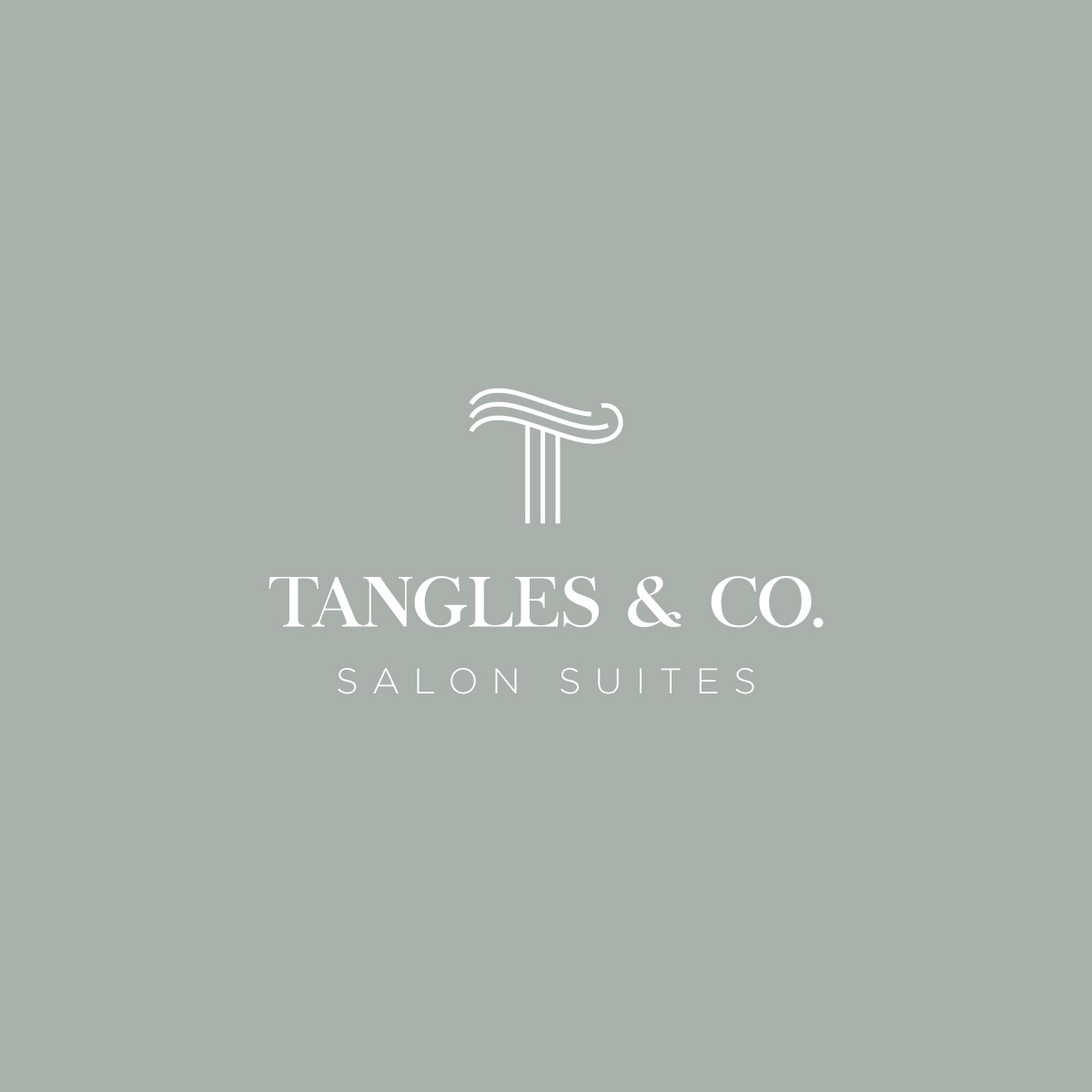 Elegant, Playful Logo Design for Tangles & Co. salon suites by Kreative ...
