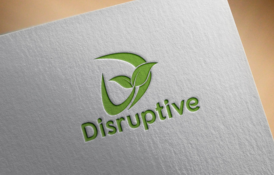 Logo Design for Disruptive (not mandatory as below is our name artwork ...