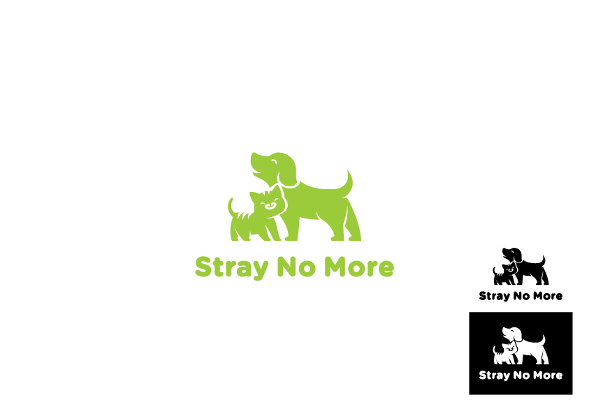 Playful, Personable, Pet Care Logo Design for Stray No More by suryo ...