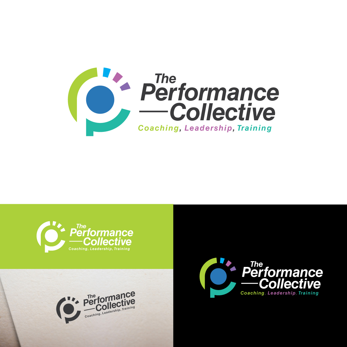 Upmarket, Modern Logo Design for The Performance Collective. Coaching ...