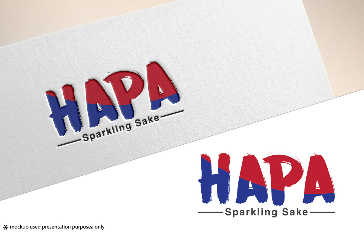 Logo Design for HAPA - (Sparkling Sake) by Juli creation | Design #21739054