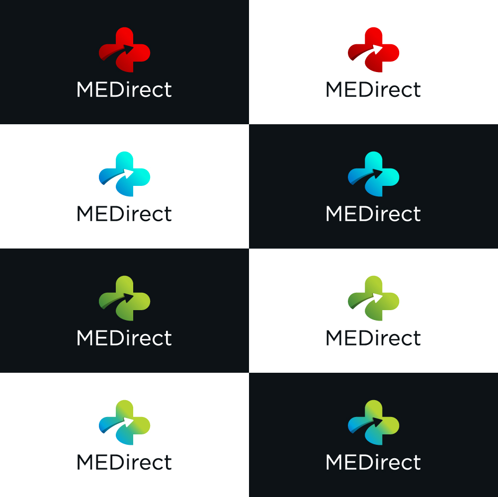 Logo Design for MEDirect by sushsharma99 | Design #21752046