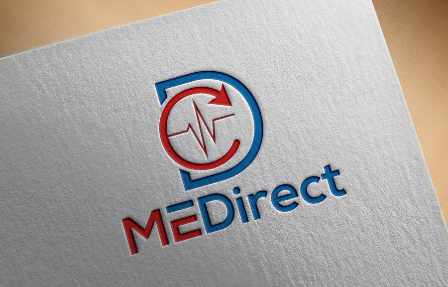 Logo Design for MEDirect by akterkhadijars | Design #21747836