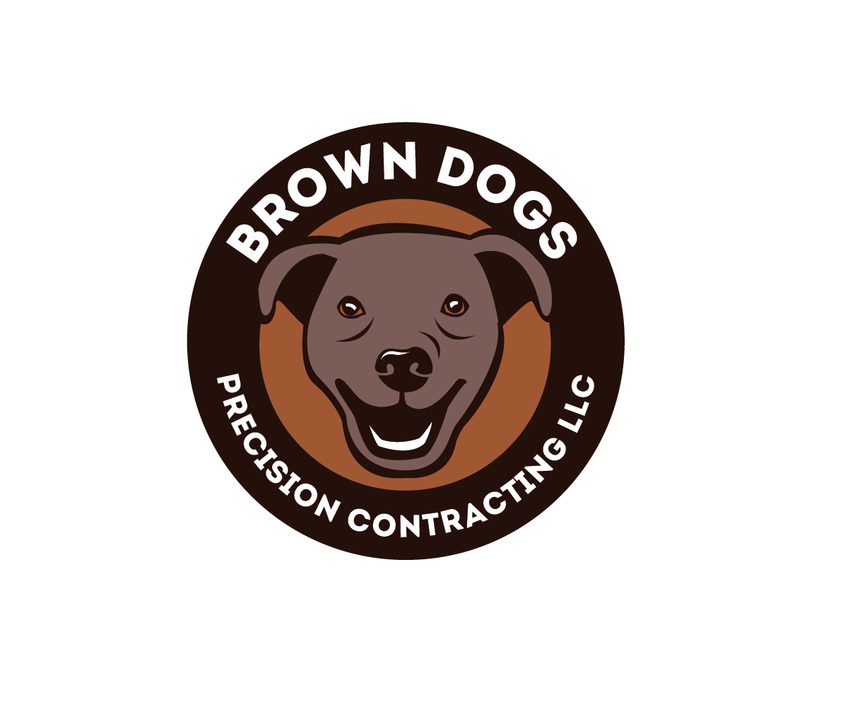 Serious, Professional, Carpentry Logo Design for Brown Dog Precision ...