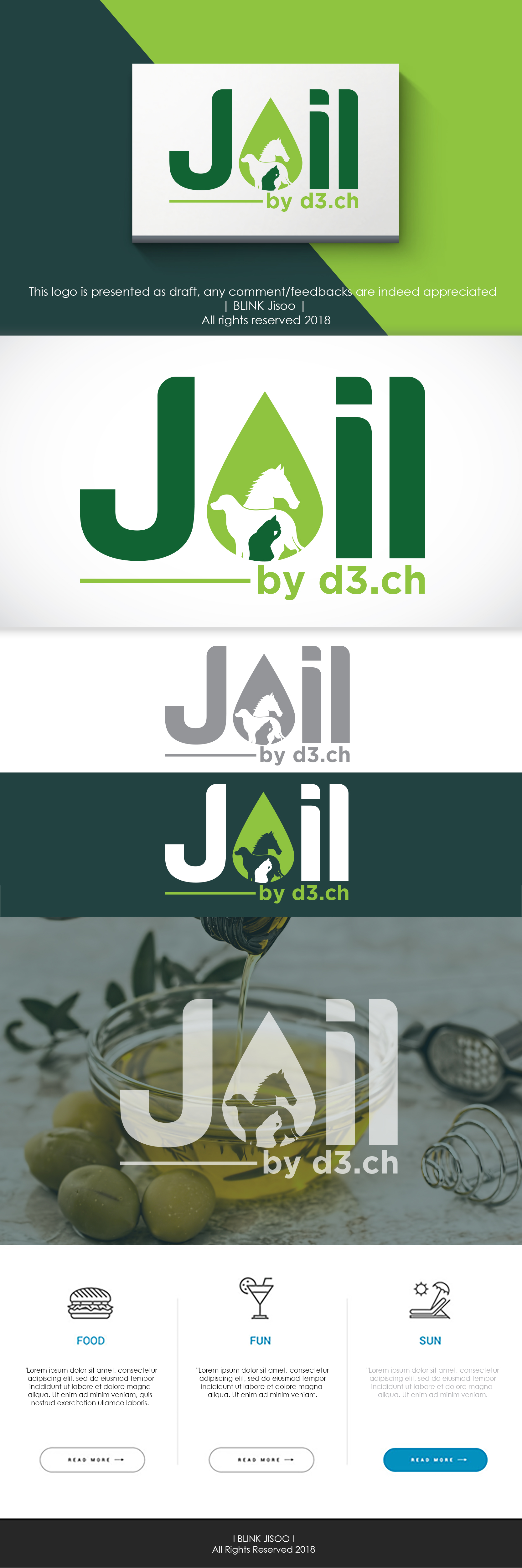 Logo Design for JOIL by d3.ch by Riv. | Design #21798964