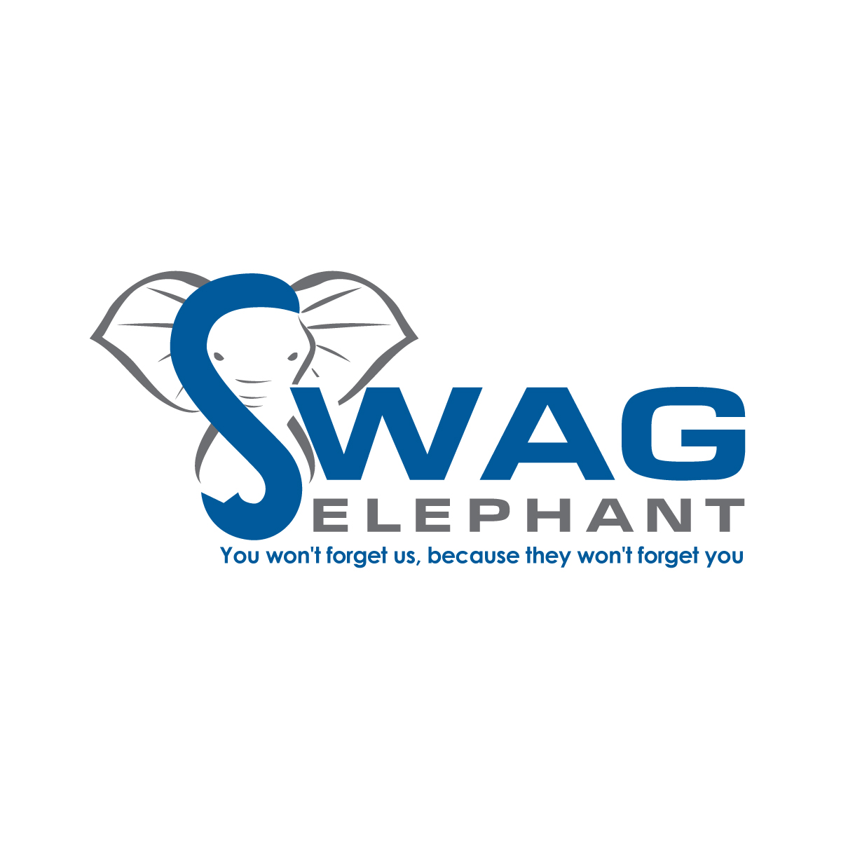 Serious, Modern, Clothing Logo Design for Swag Elephant (Add Tag line ...