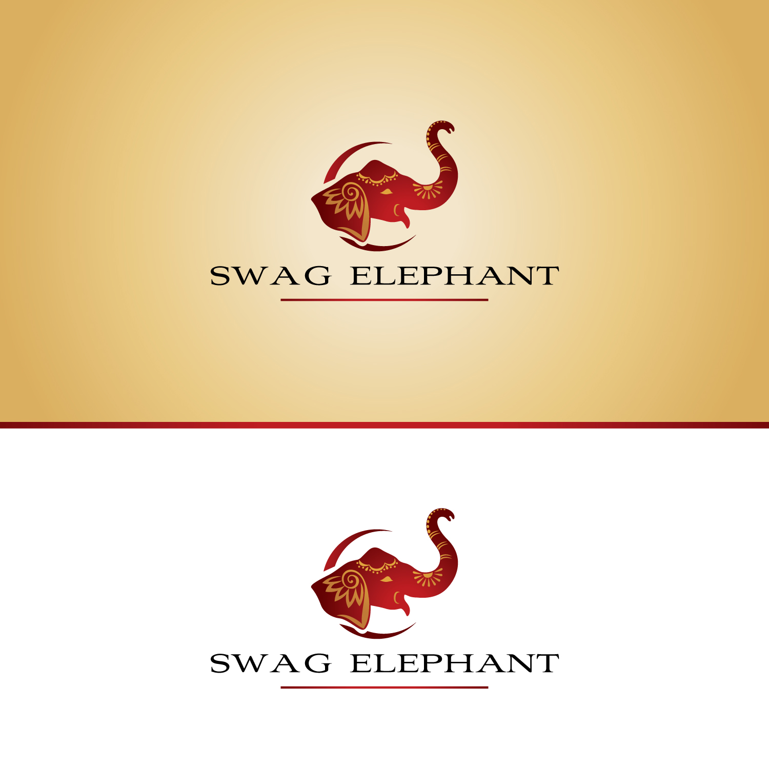Serious, Modern, Clothing Logo Design for Swag Elephant (Add Tag line ...