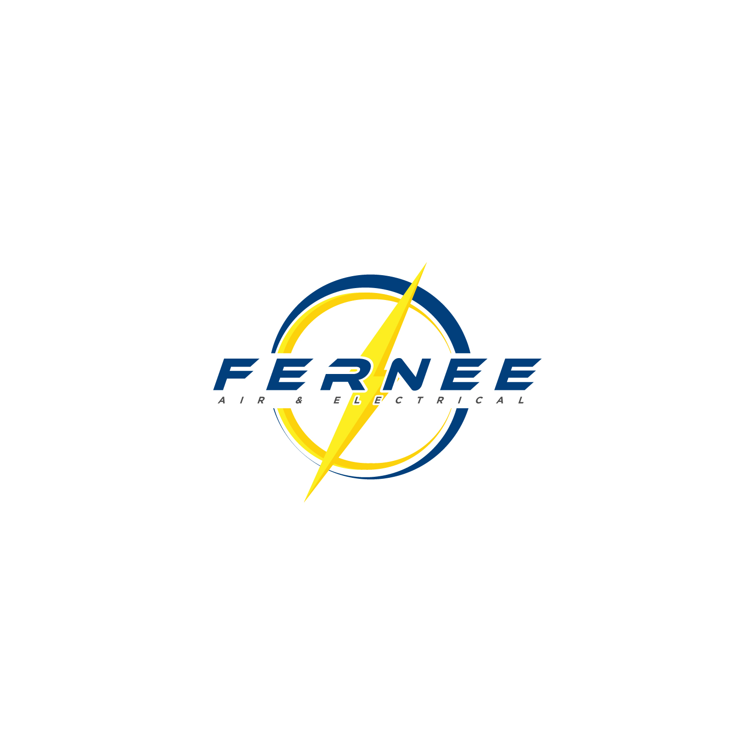 Logo Design for Fernee Air and Electrical by Majestic Prints | Design ...