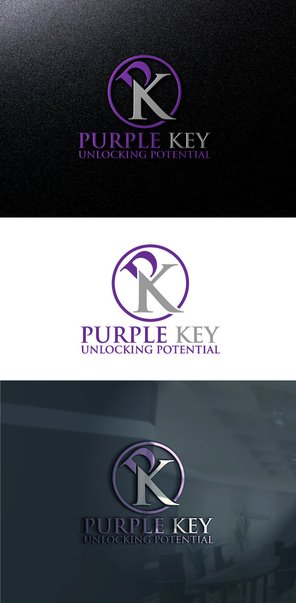 Professional, Elegant Logo Design for Purple Key with or without the ...