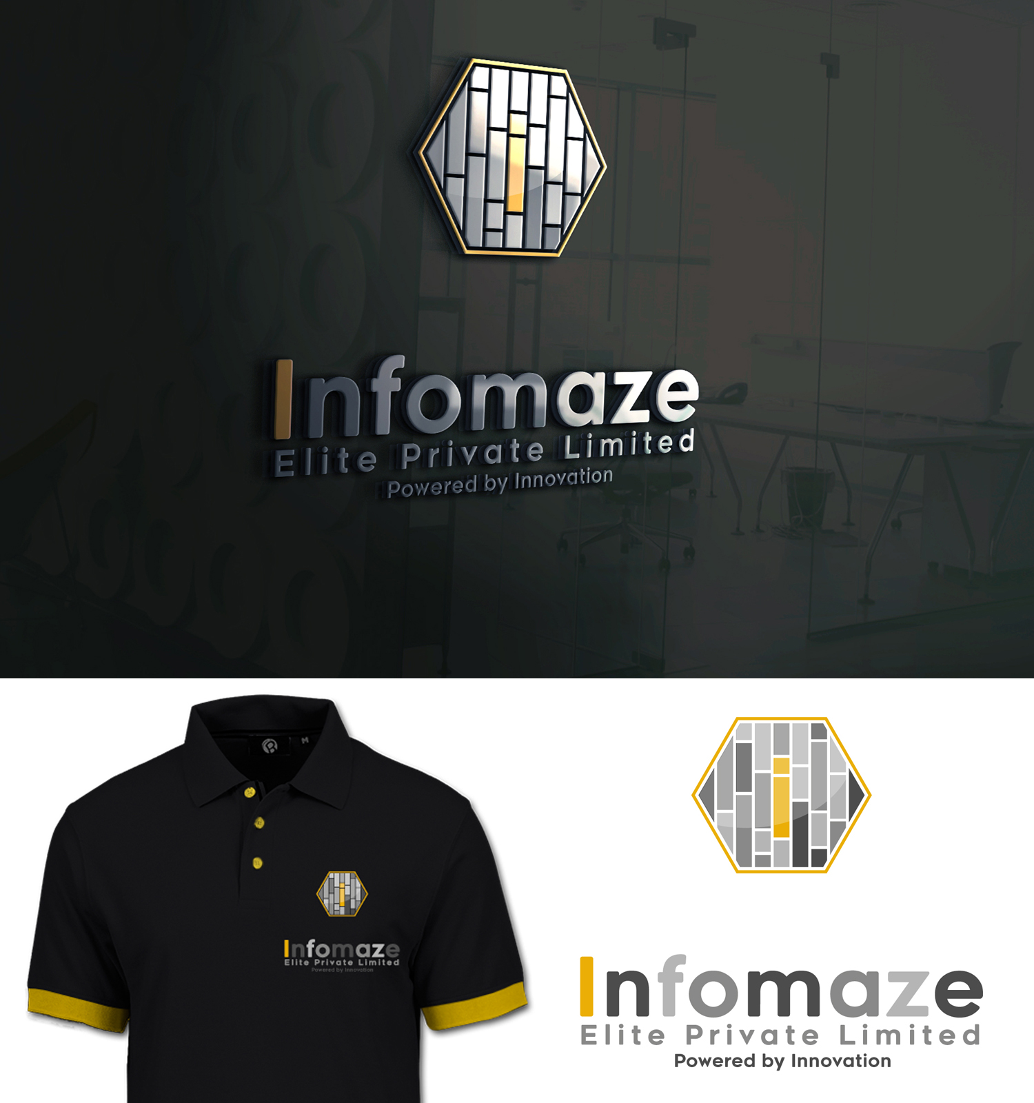 Bold, Serious, Computer Software Logo Design for Infomaze by Roger B ...