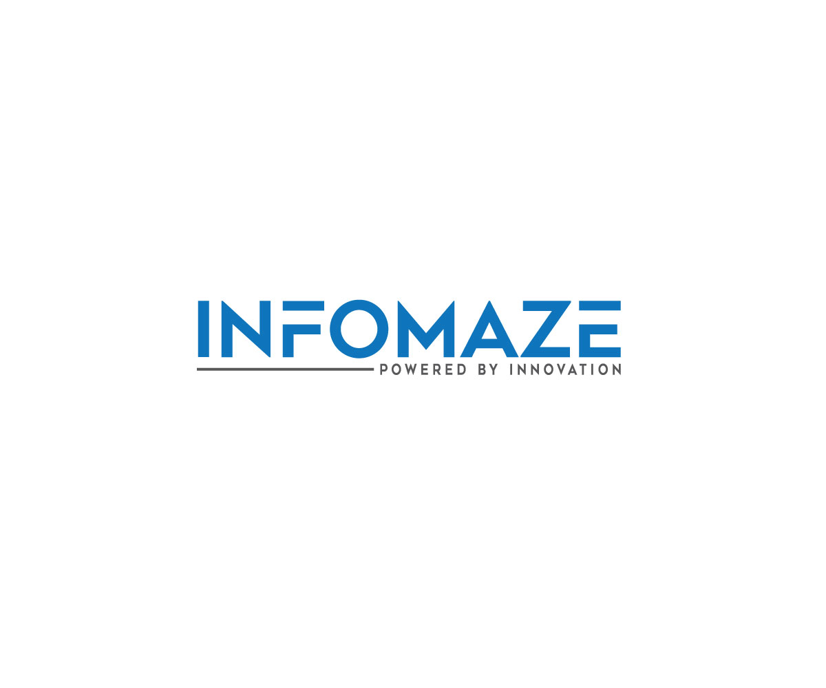 Bold, Serious, Computer Software Logo Design for Infomaze by Logofirm ...