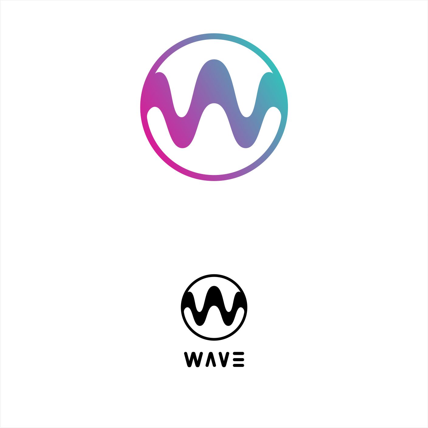 Elegant, Playful Logo Design for WAVE by Creative M^ck | Design #21916079
