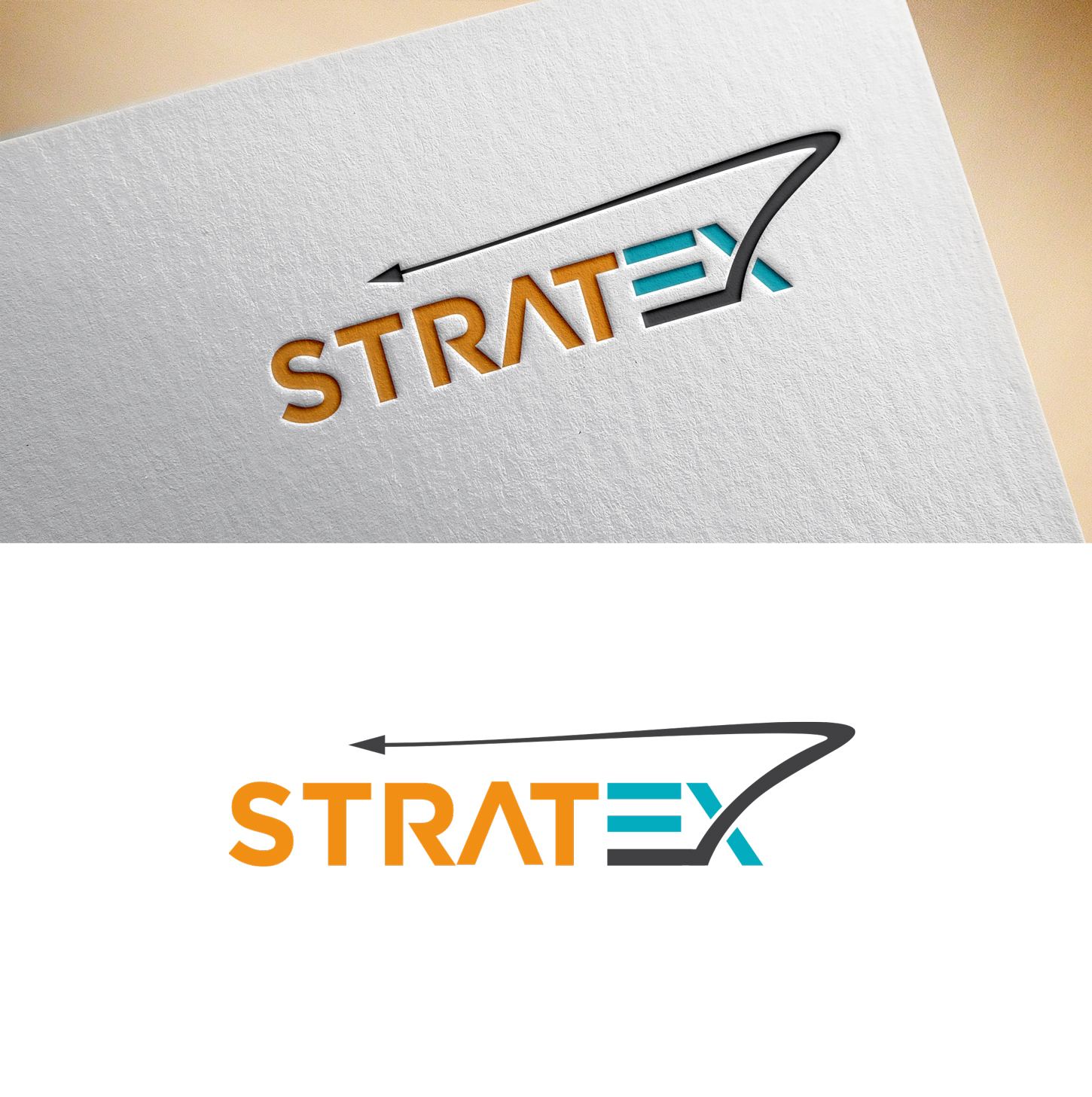 Elegant, Playful, Business Consultant Logo Design for Stratex by artkey9 | Design #21826108