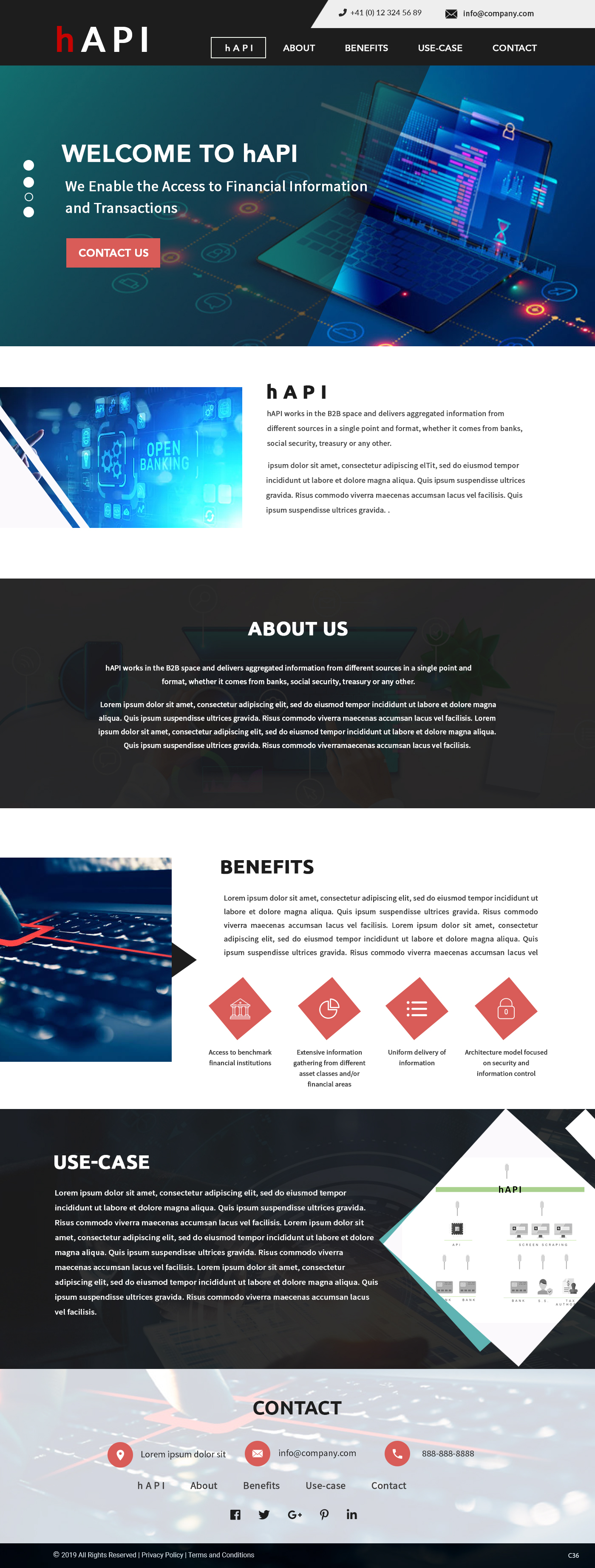 Modern, Upmarket, Finance Web Design for a Company by pb | Design #21838169