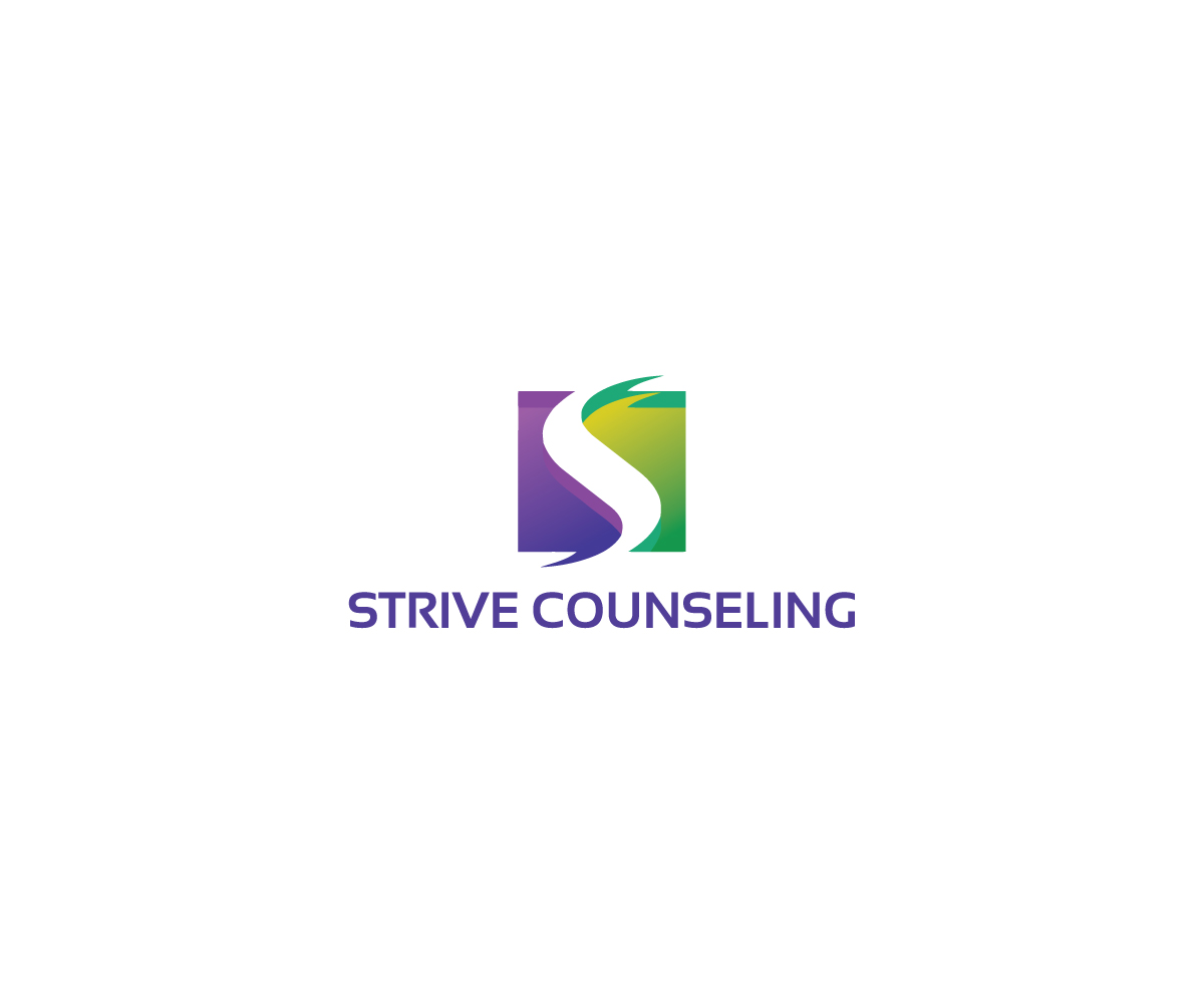Elegant, Playful Logo Design for Strive Counseling by Synthi | Design ...