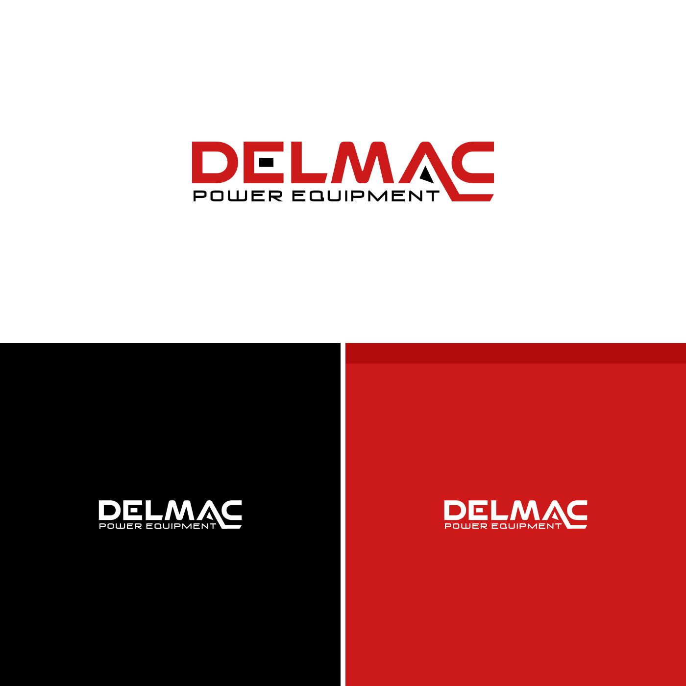 Professional, Masculine Logo Design for Delmac Power Equipment by ...