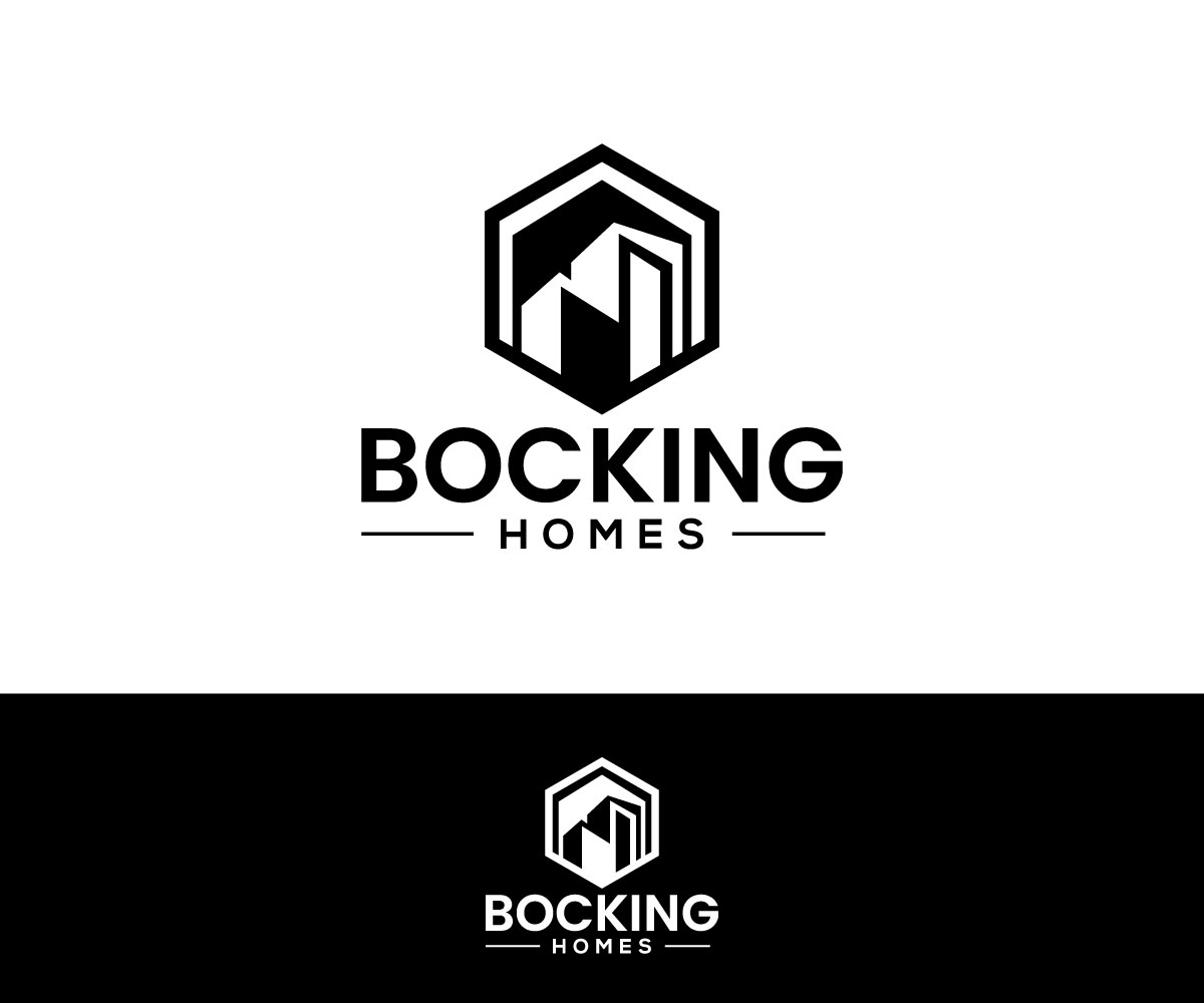 Elegant, Playful Logo Design for Bocking Homes by logograph | Design ...