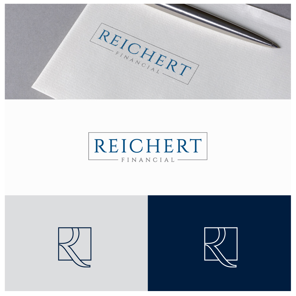 Logo Design for Reichert Financial by anonrotide | Design #22216381
