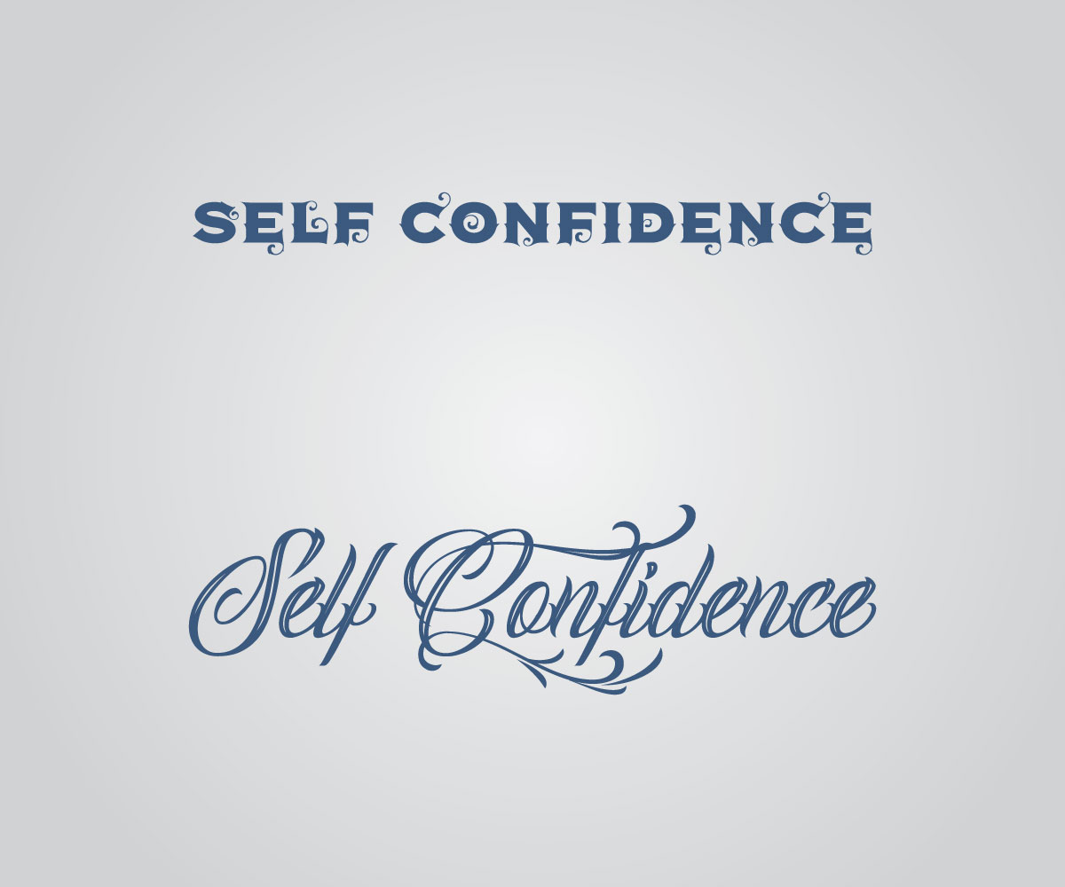 Playful, Elegant, Textile Logo Design for SELF CONFIDENCE /or/ Self ...