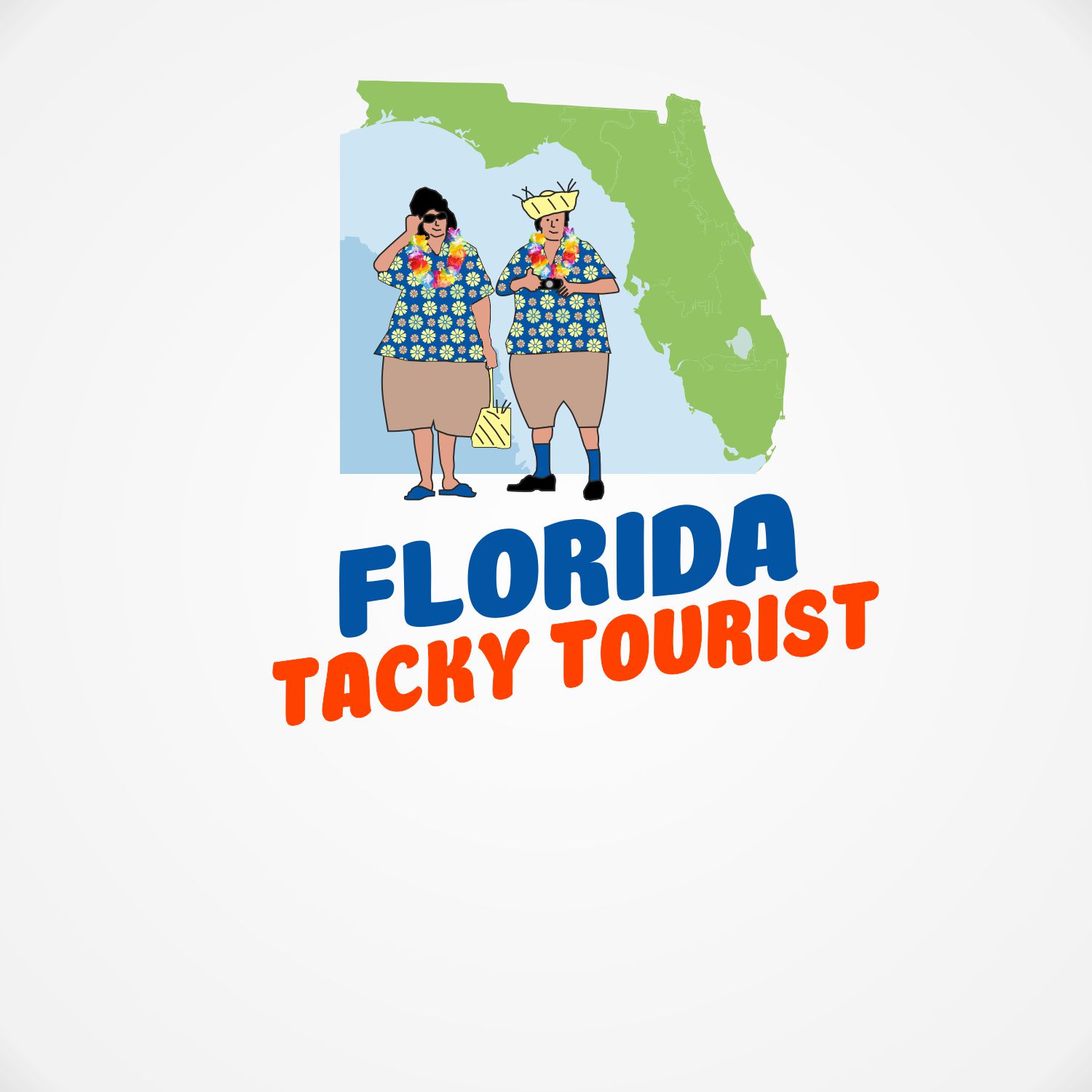 Florida | 7 Logo Designs for Florida Tacky Tourist