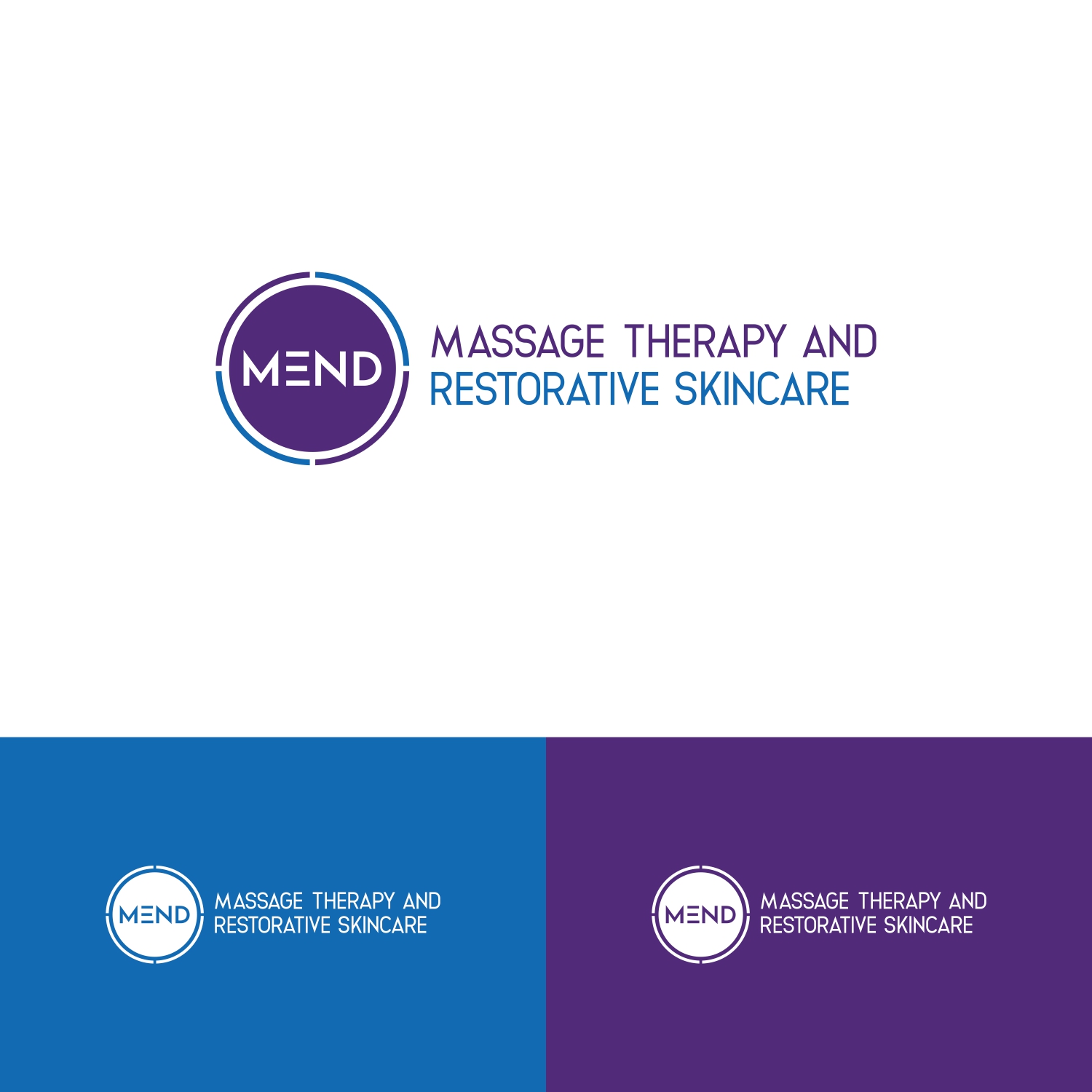 Upmarket, Modern, Spa Logo Design for MEND Massage Therapy and ...