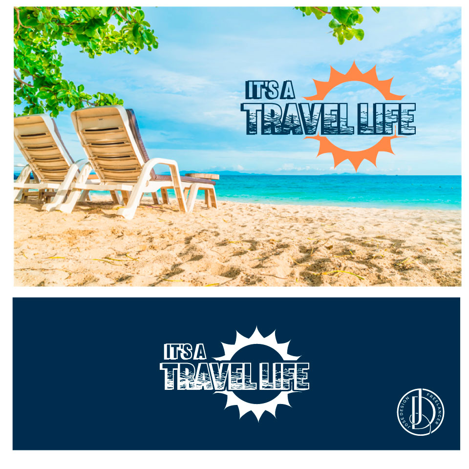 Elegant, Playful, Travel Industry Logo Design for It's A Travel Life by ...