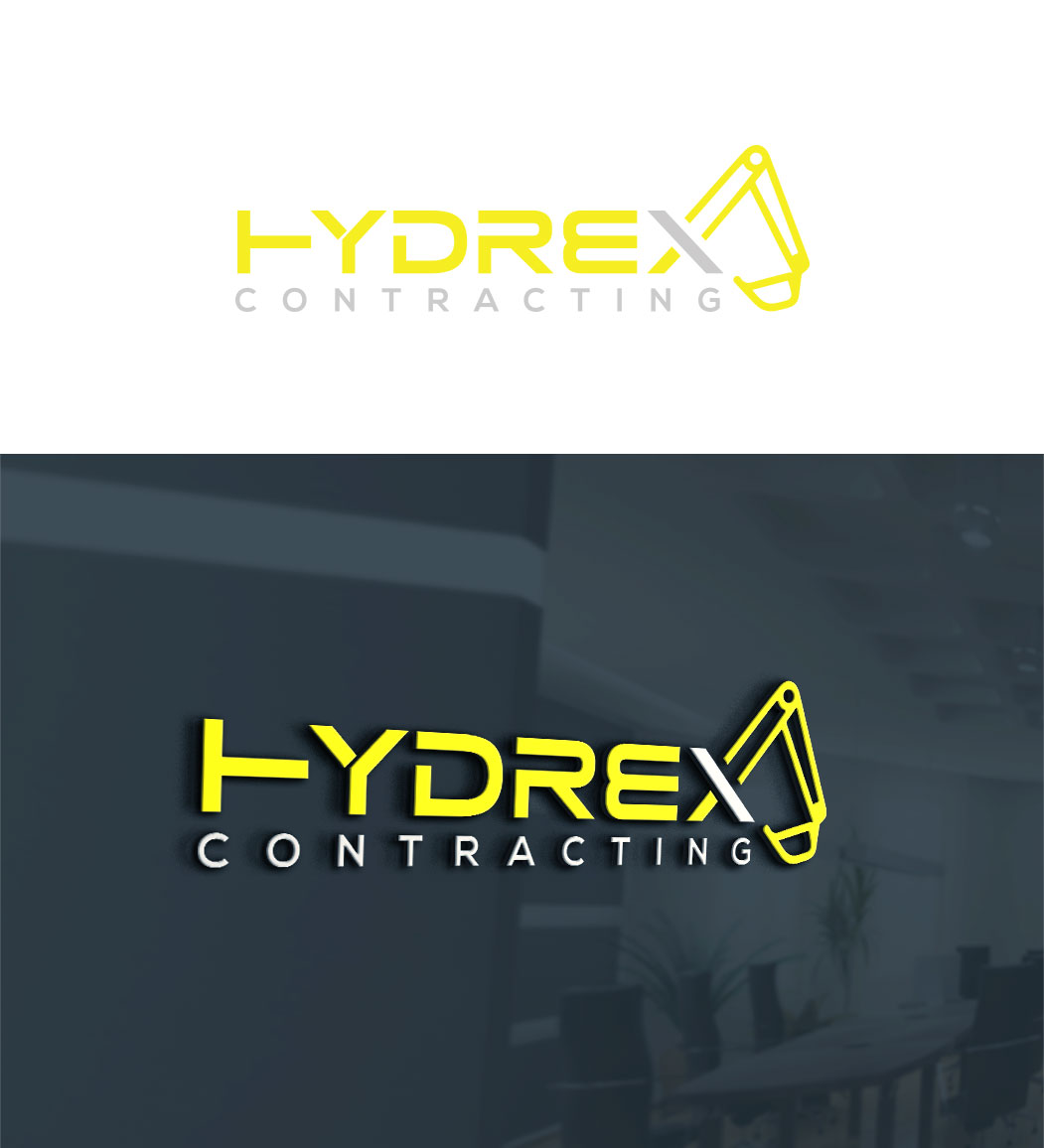 Masculine, Bold, Mining Logo Design for HYDREX Contracting by design ...