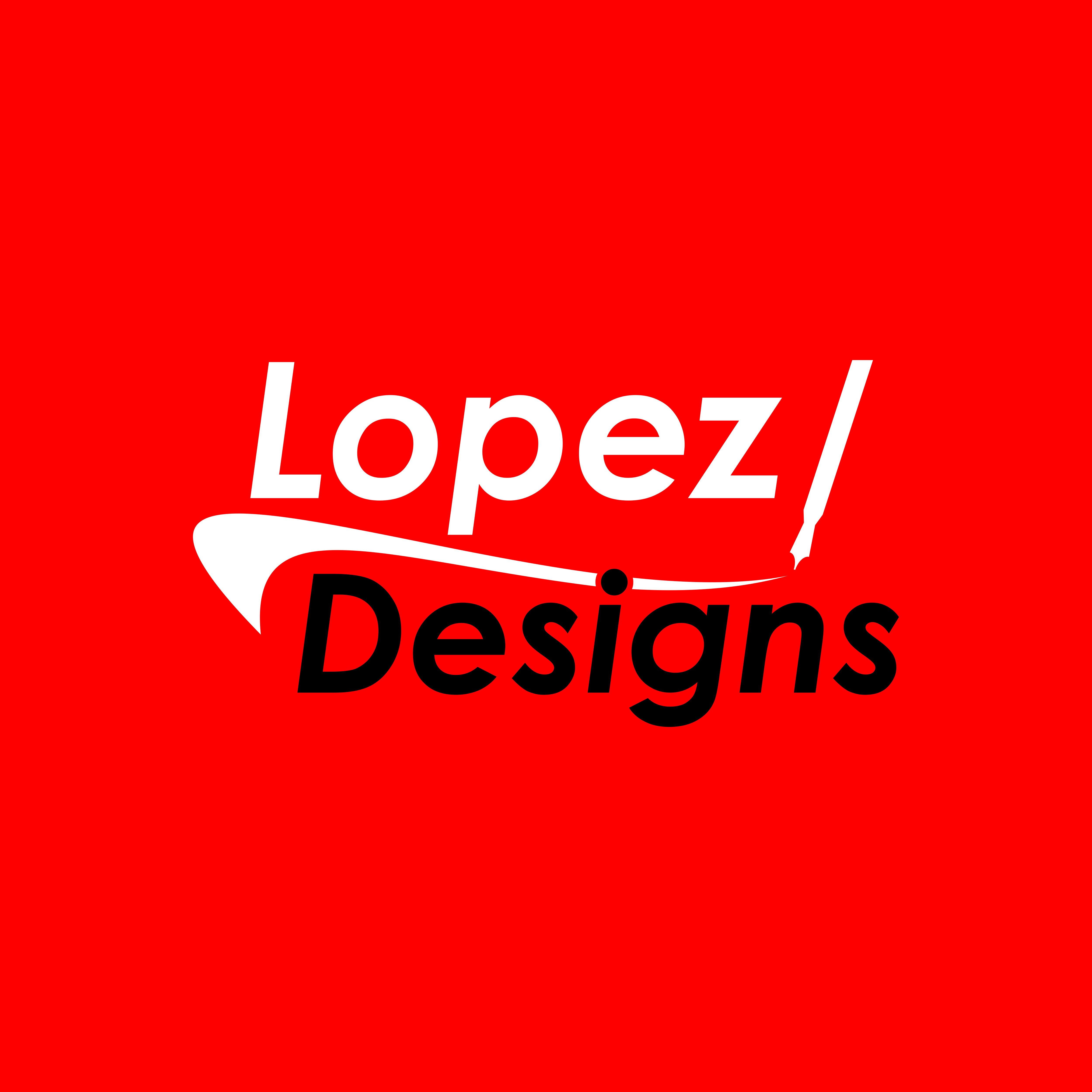 Elegant, Playful Logo Design for Lopez Designs by AlonkOphic | Design #21909156
