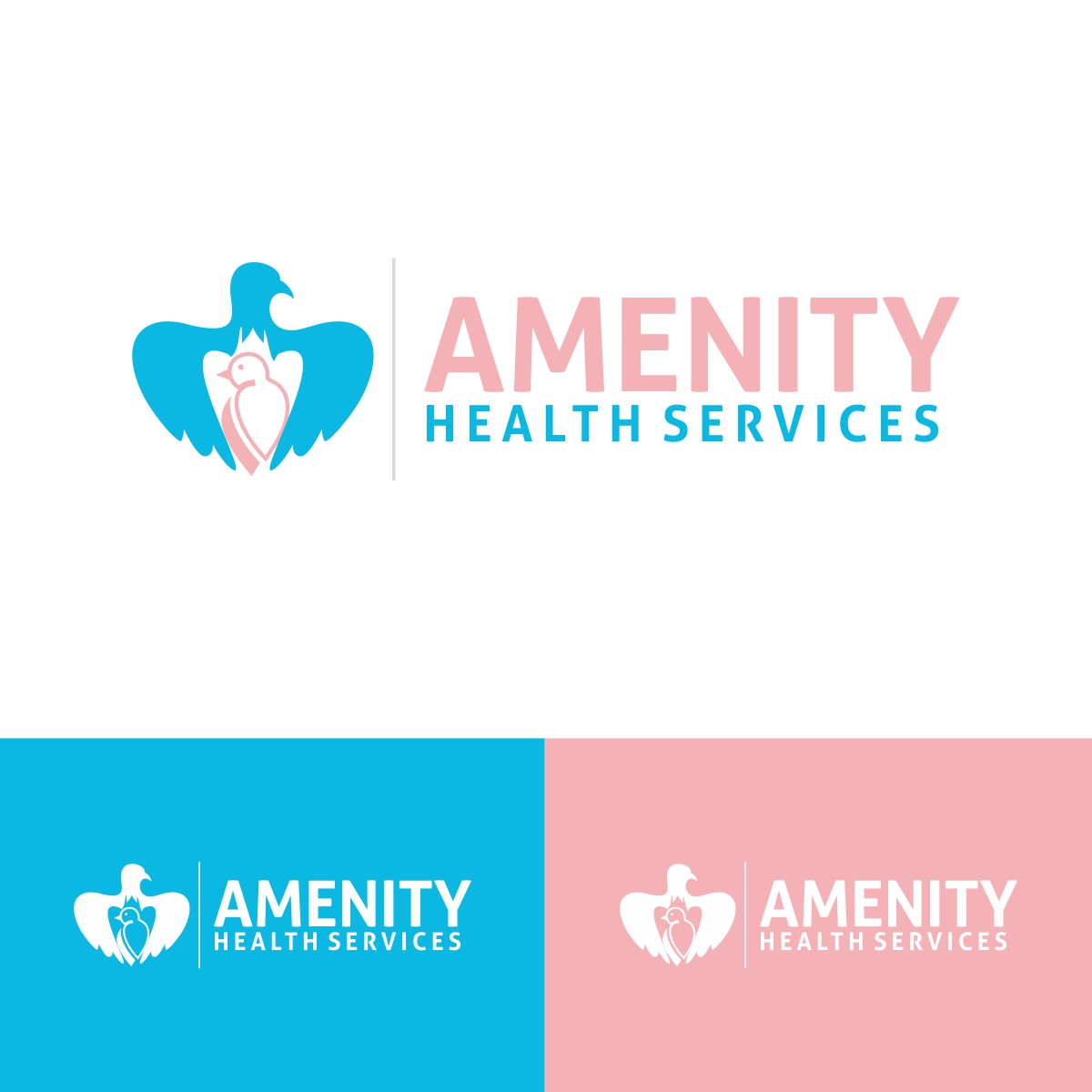 Personable, Elegant, Home Health Logo Design for Amenity Health ...