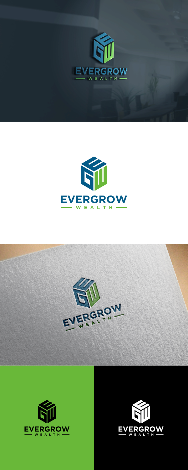 Bold, Playful, Finance Logo Design for EverGrow Wealth,Evergrow Wealth ...