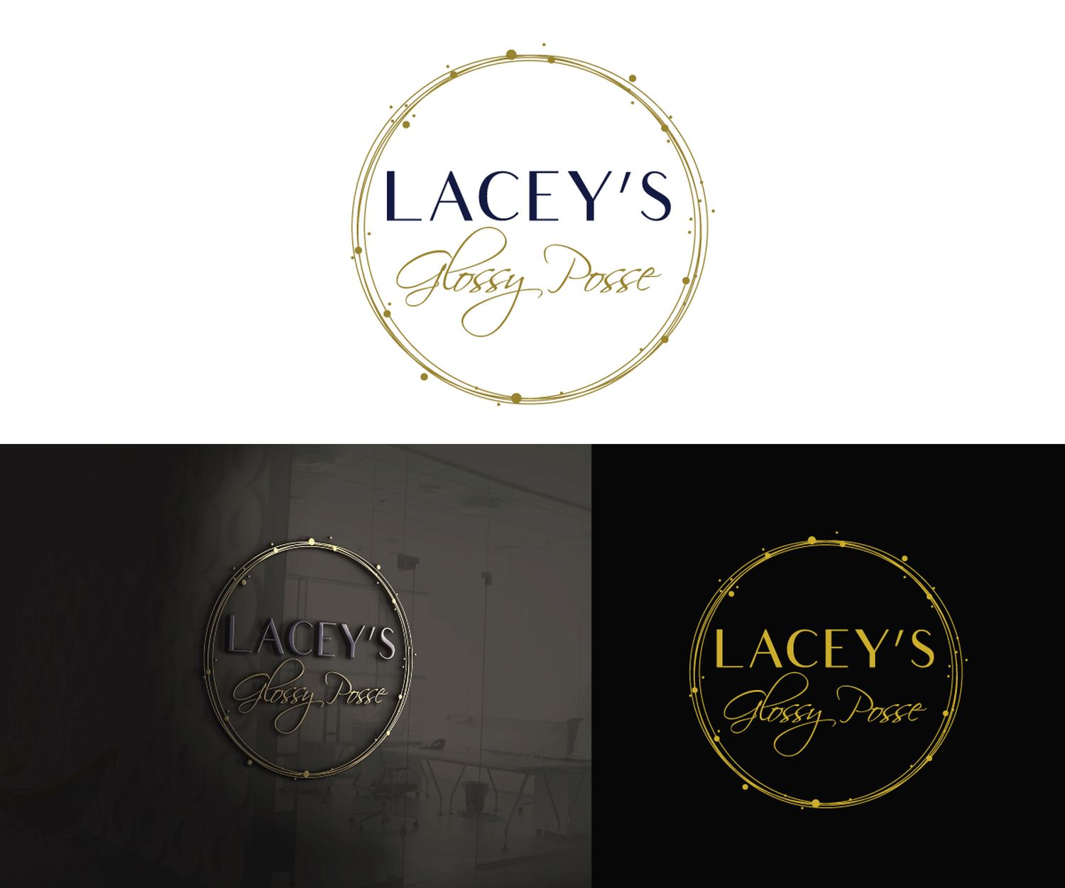 Feminine, Colorful, Beauty Logo Design for My current logo is “Lacey’s ...