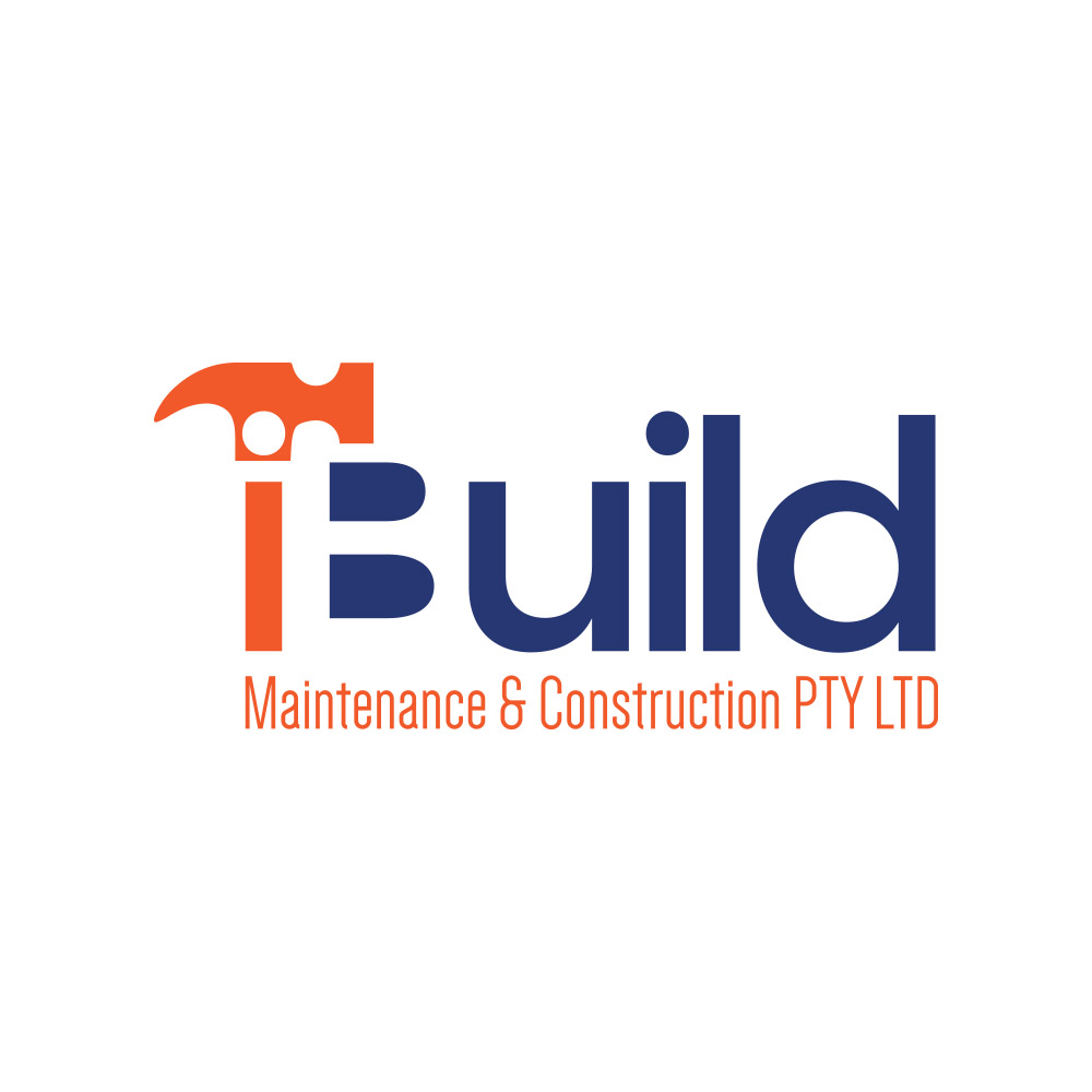 Colorful, Bold, Construction Company Logo Design for iBuild Maintenance ...