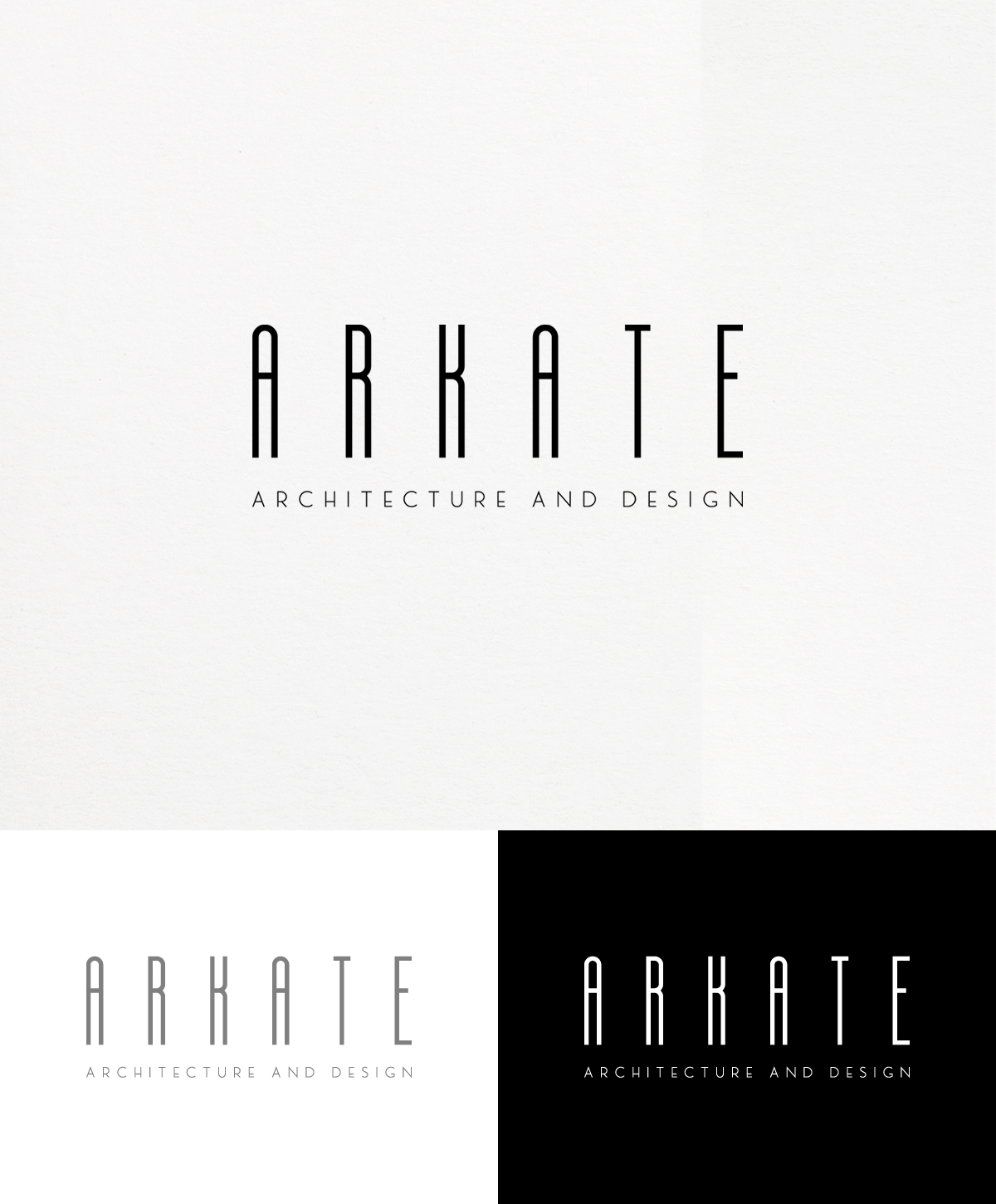 Serious, Modern, Architect Logo Design for ARKATE Architecture and ...