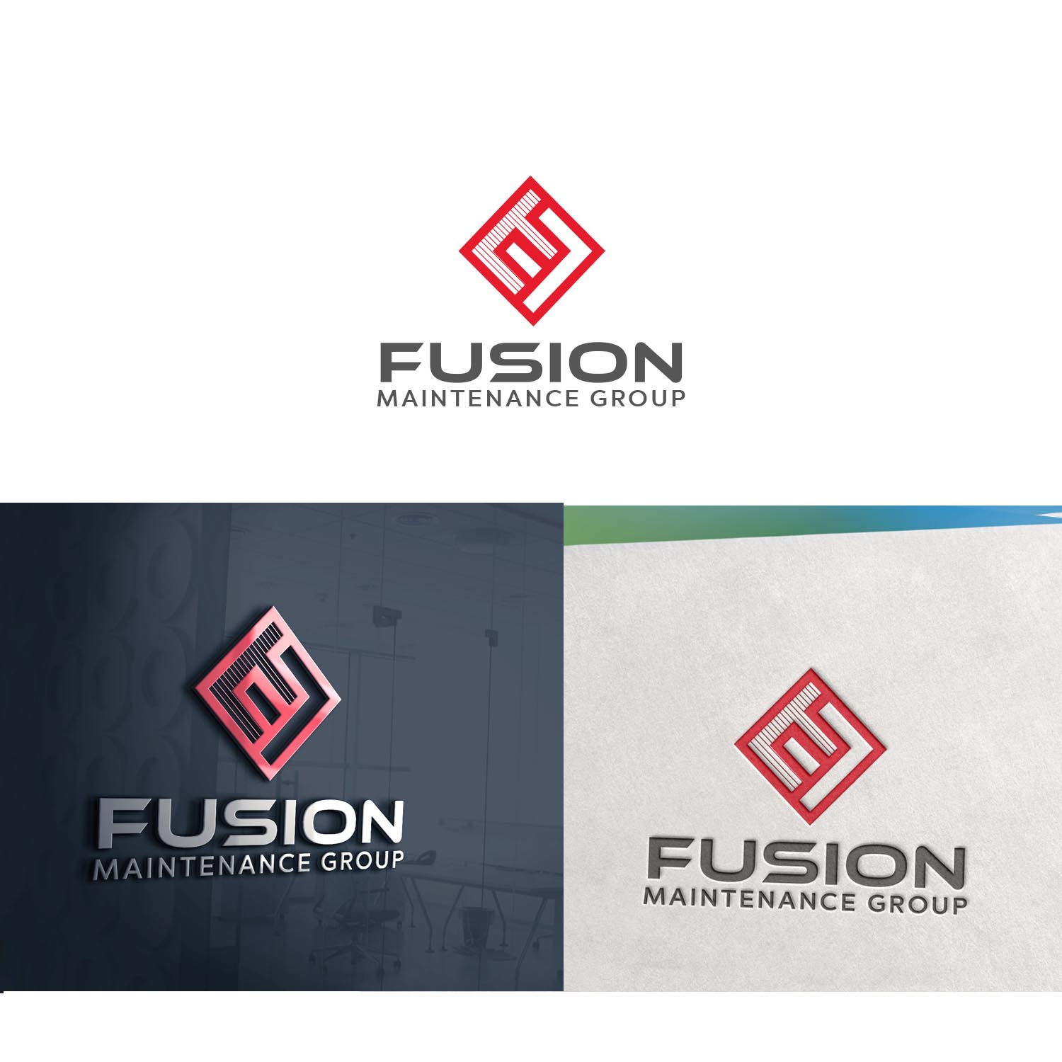 Serious, Professional Logo Design for FUSION Maintenance Group by ...