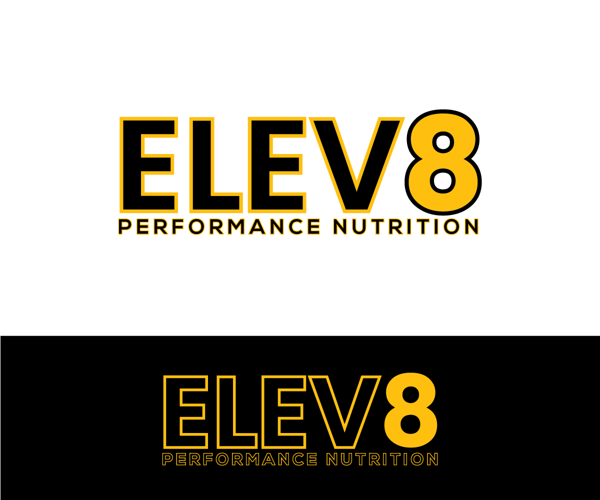 Logo Design for ELEV8 Performance Nutrition by logograph | Design #21939760