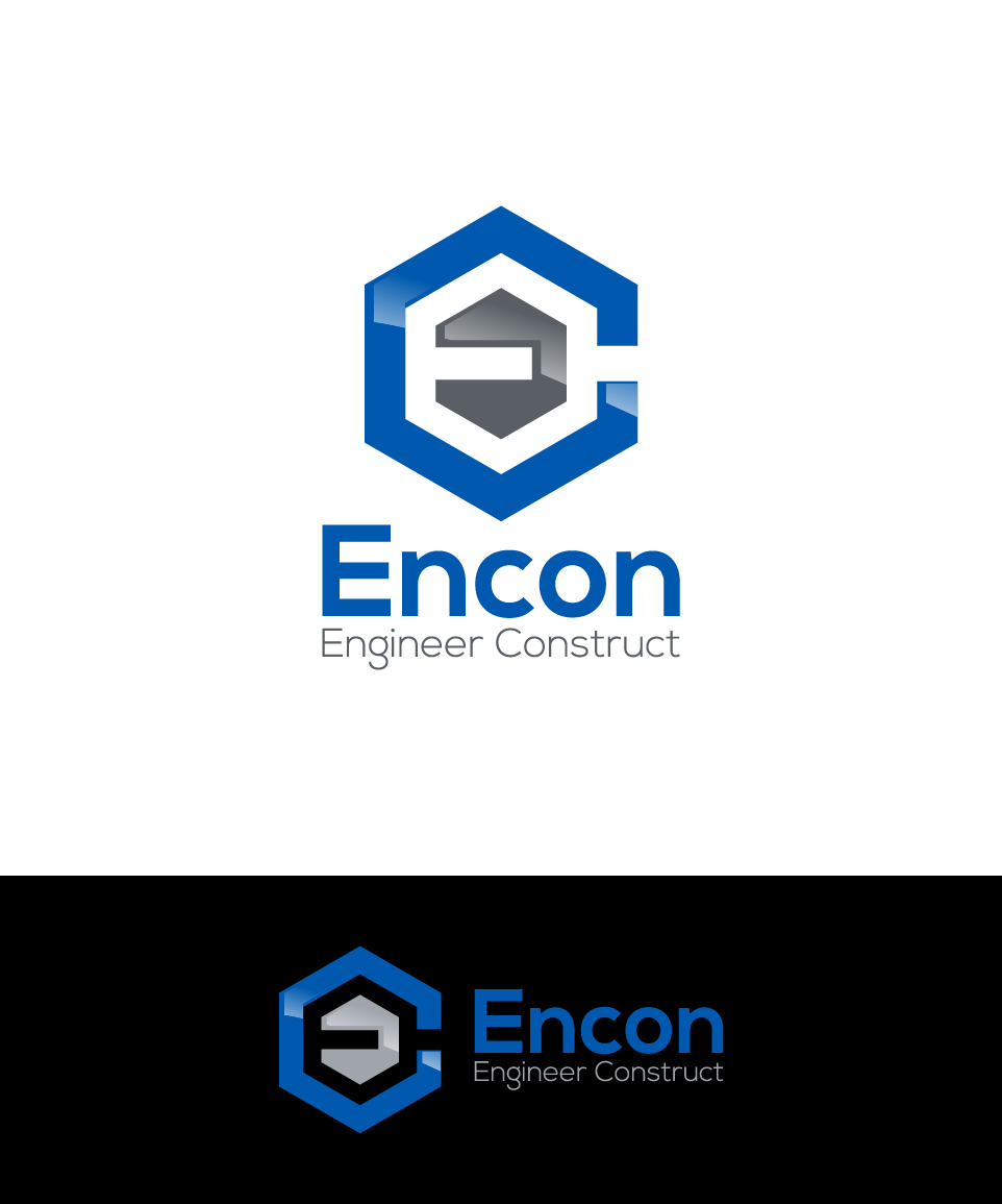 Logo Design for Encon or Encon with Engineer Construct in smaller print ...