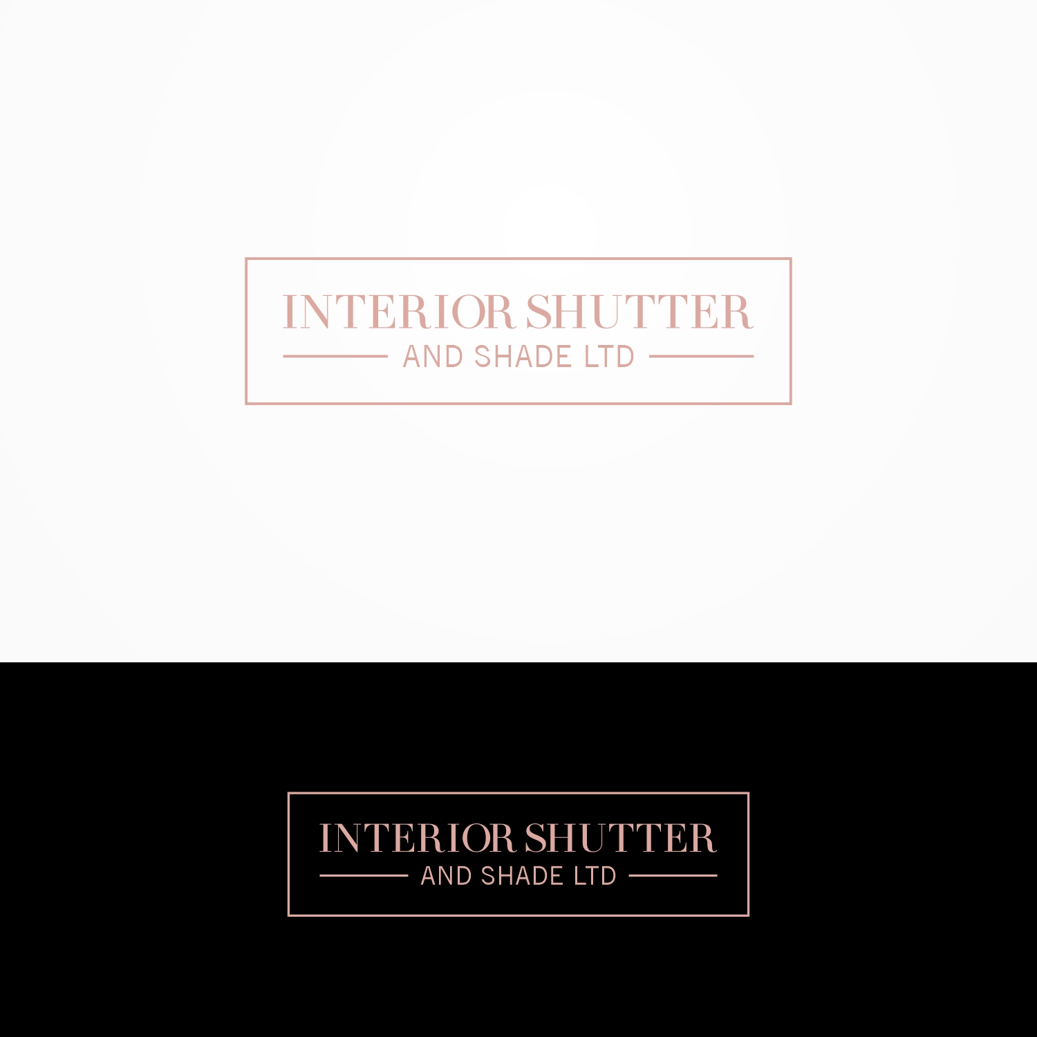 Bold, Modern Logo Design for Interior Shutter and Shade Ltd by B8 ...