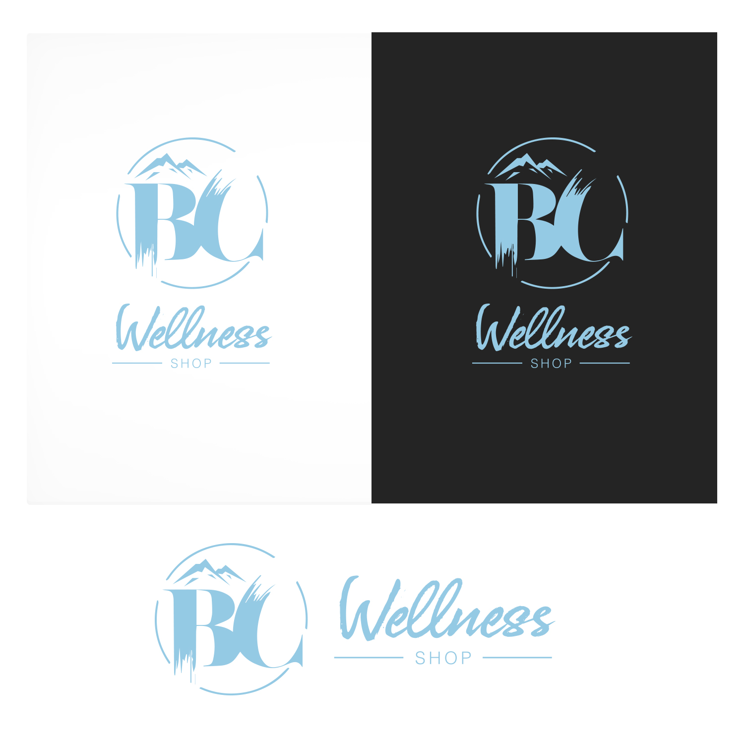 Serious, Modern, Health And Wellness Logo Design for BC Wellness Shop ...