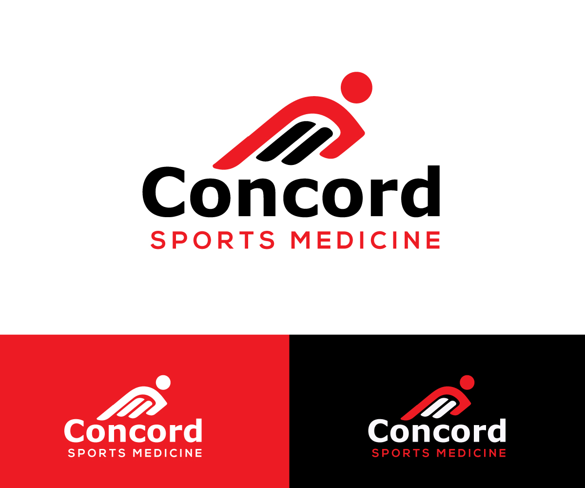 Masculine, Bold, Physiotherapy Logo Design for Concord Sports Medicine ...