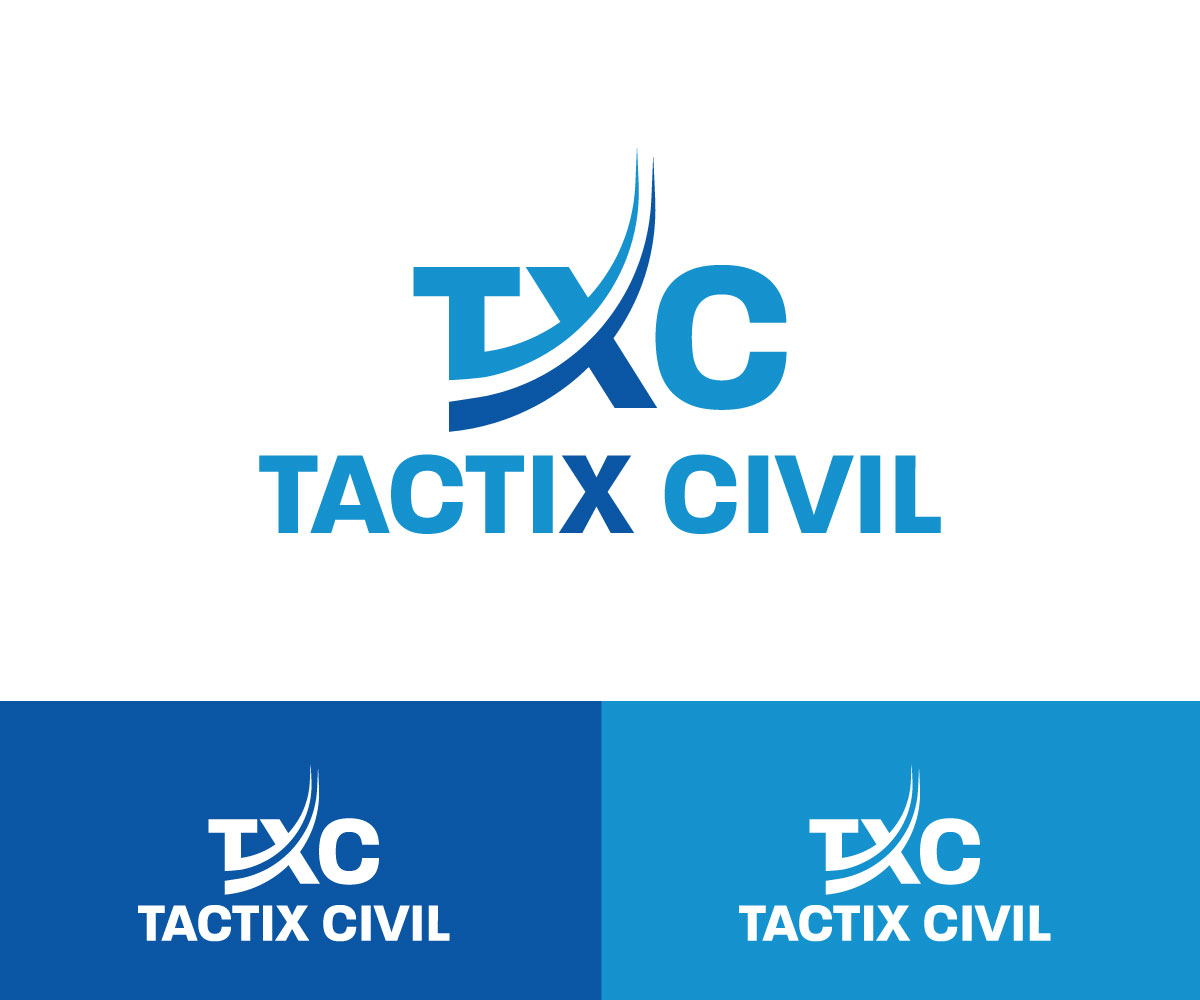Masculine, Bold Logo Design for TACTIX CIVIL by logograph | Design ...