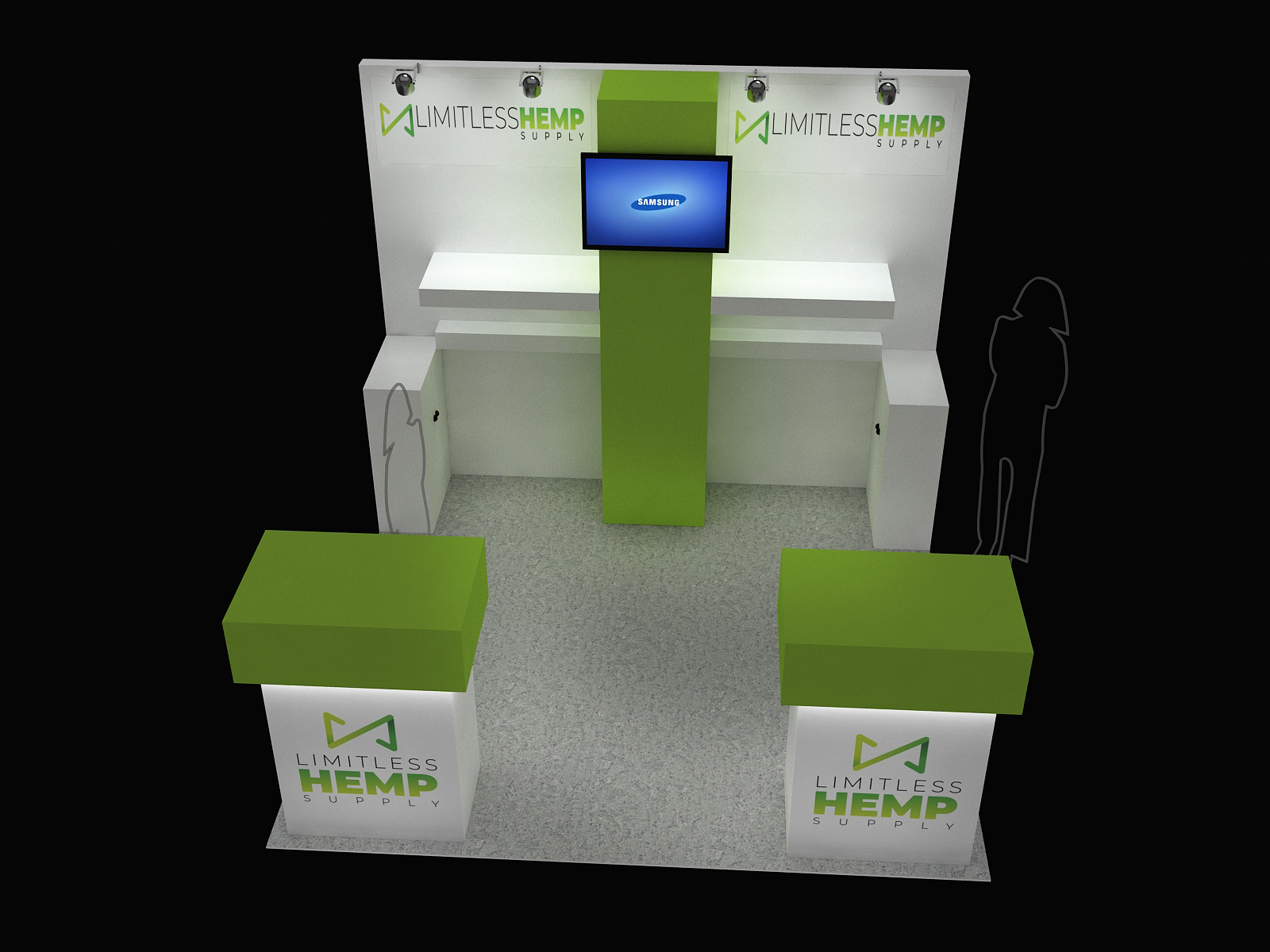 Professional, Bold, Health And Wellness Trade Show Booth Design for a ...