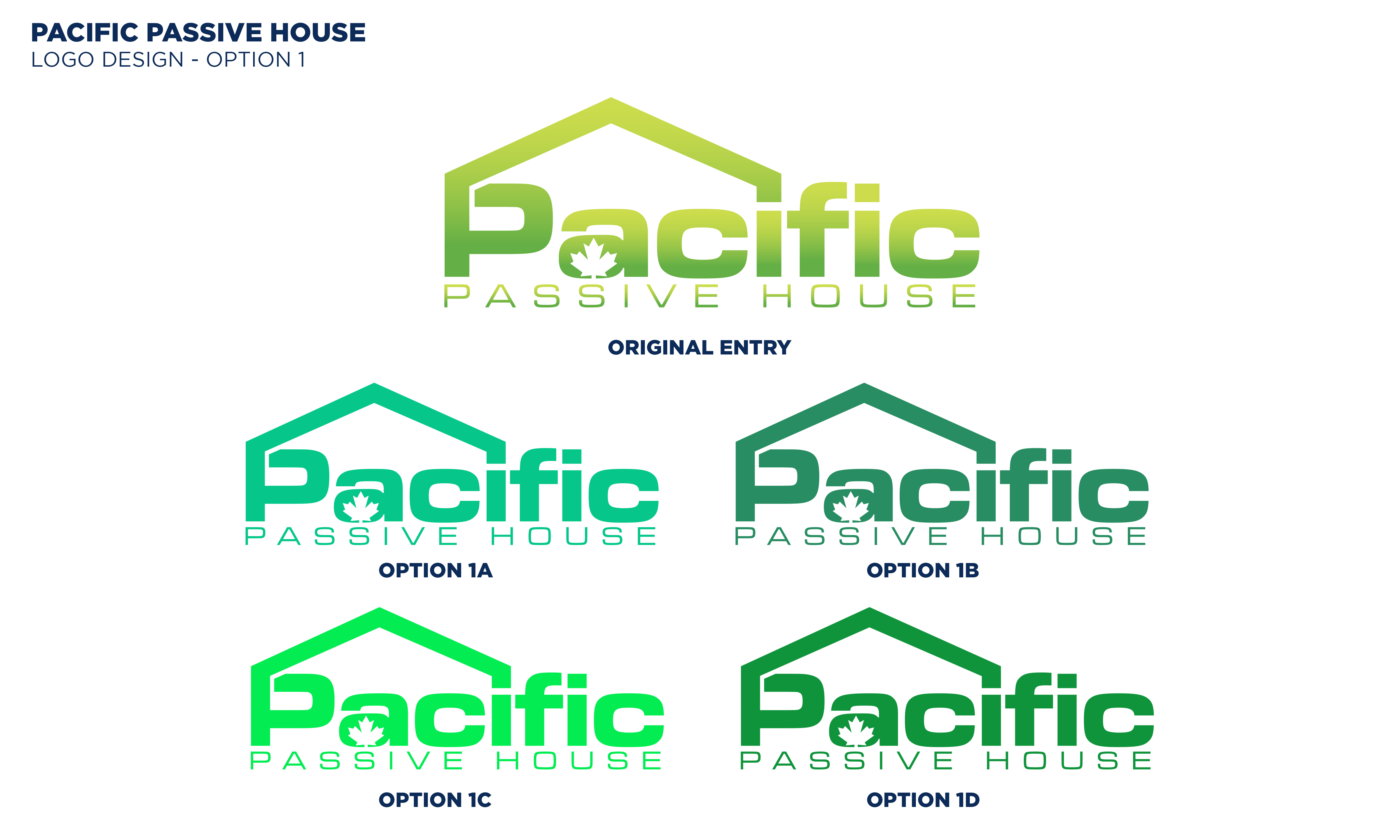 Colorful, Elegant, Construction Company Logo Design for Pacific passive ...