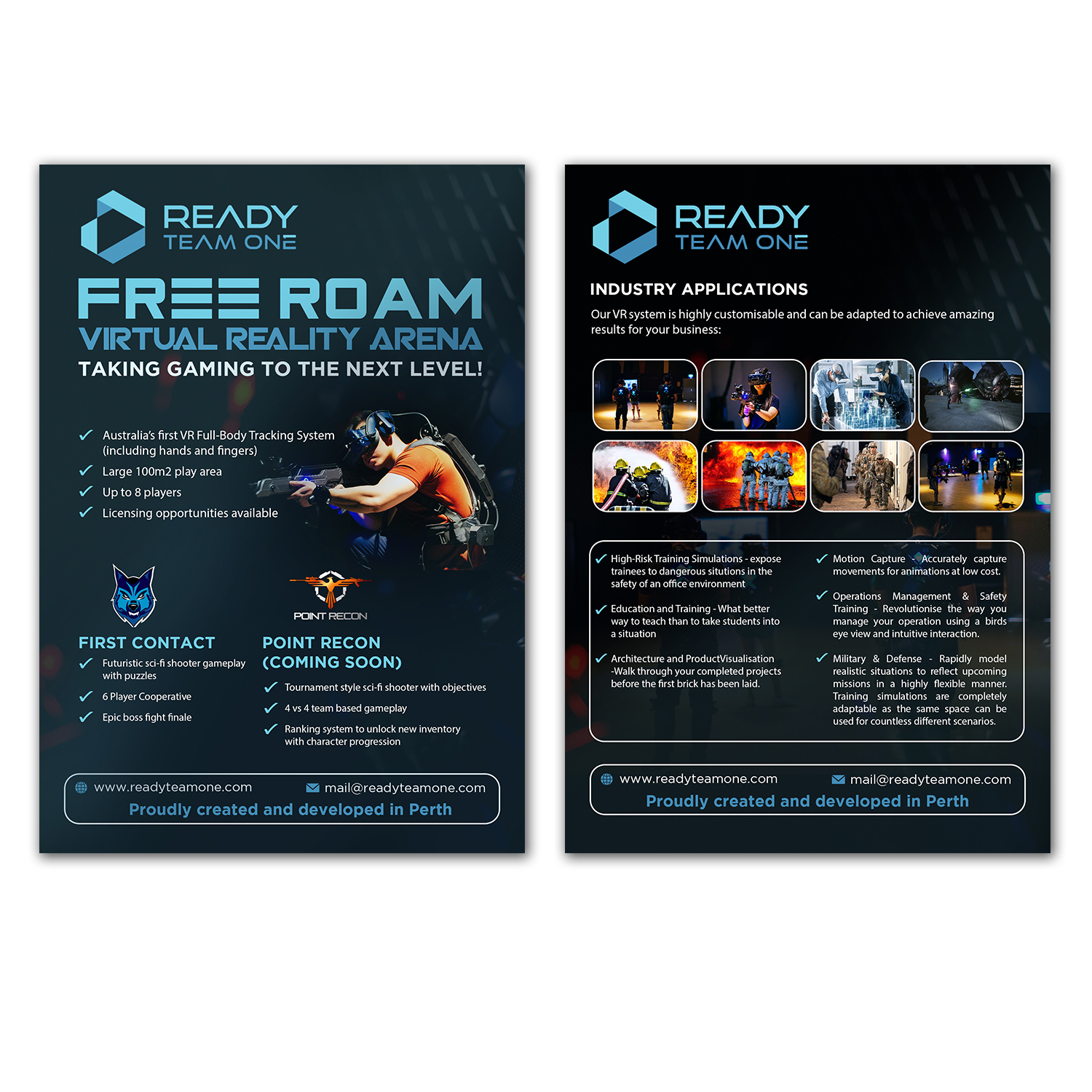 Professional, Modern, Entertainment Flyer Design for a Company by ...