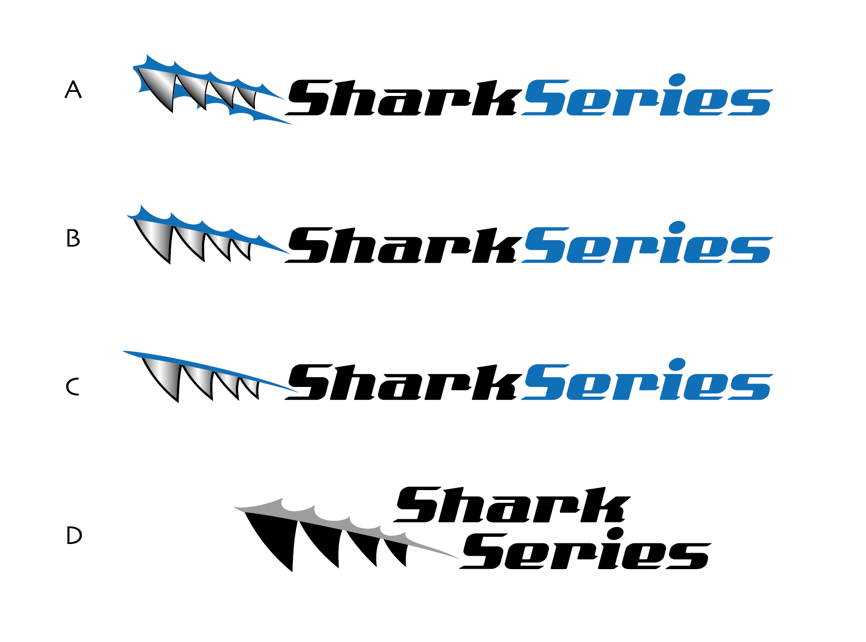 Logo Design for Shark Series by Al Pech | Design #21987748