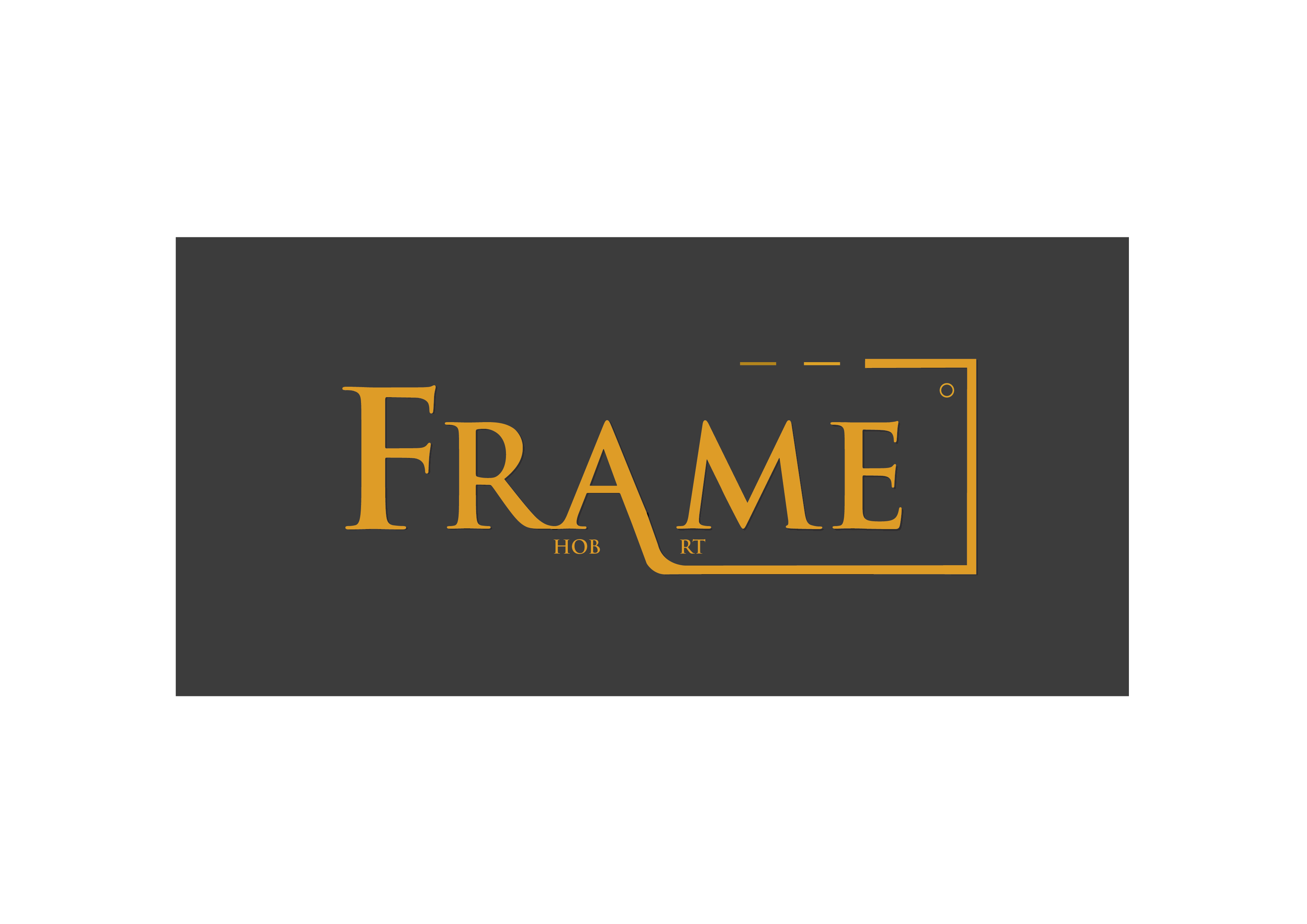 Modern, Personable Logo Design for Frame Hobart by nabeng | Design ...
