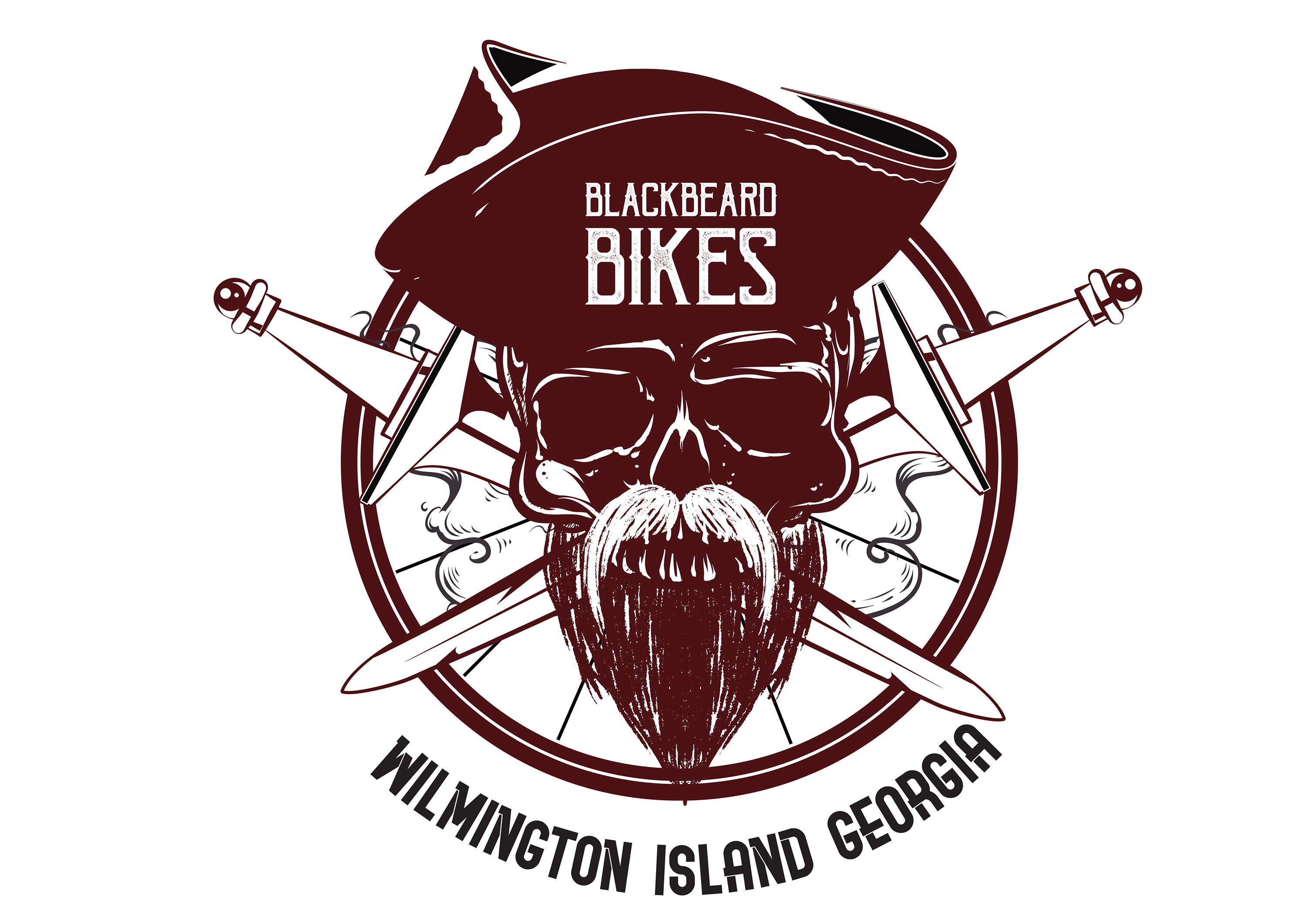 Serious, Bold Logo Design for Blackbeard Bikes Wilmington Island ...
