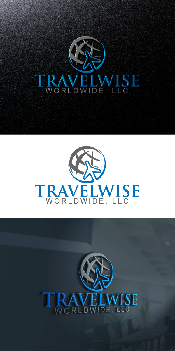 Elegant, Playful, Travel Industry Logo Design for TravelWise Worldwide ...